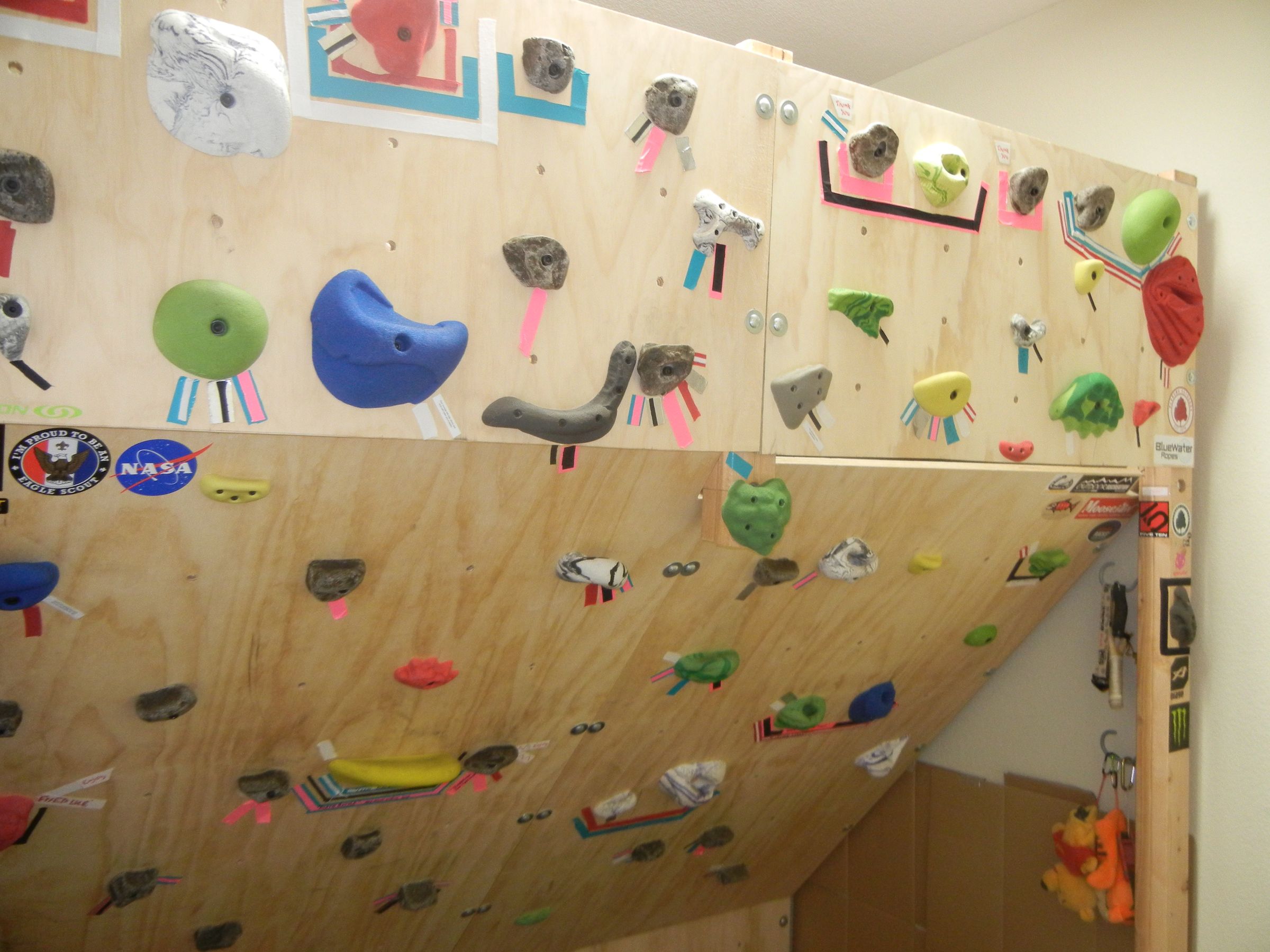 Freestanding Climbing Wall & Loft Bed : 11 Steps - Instructables