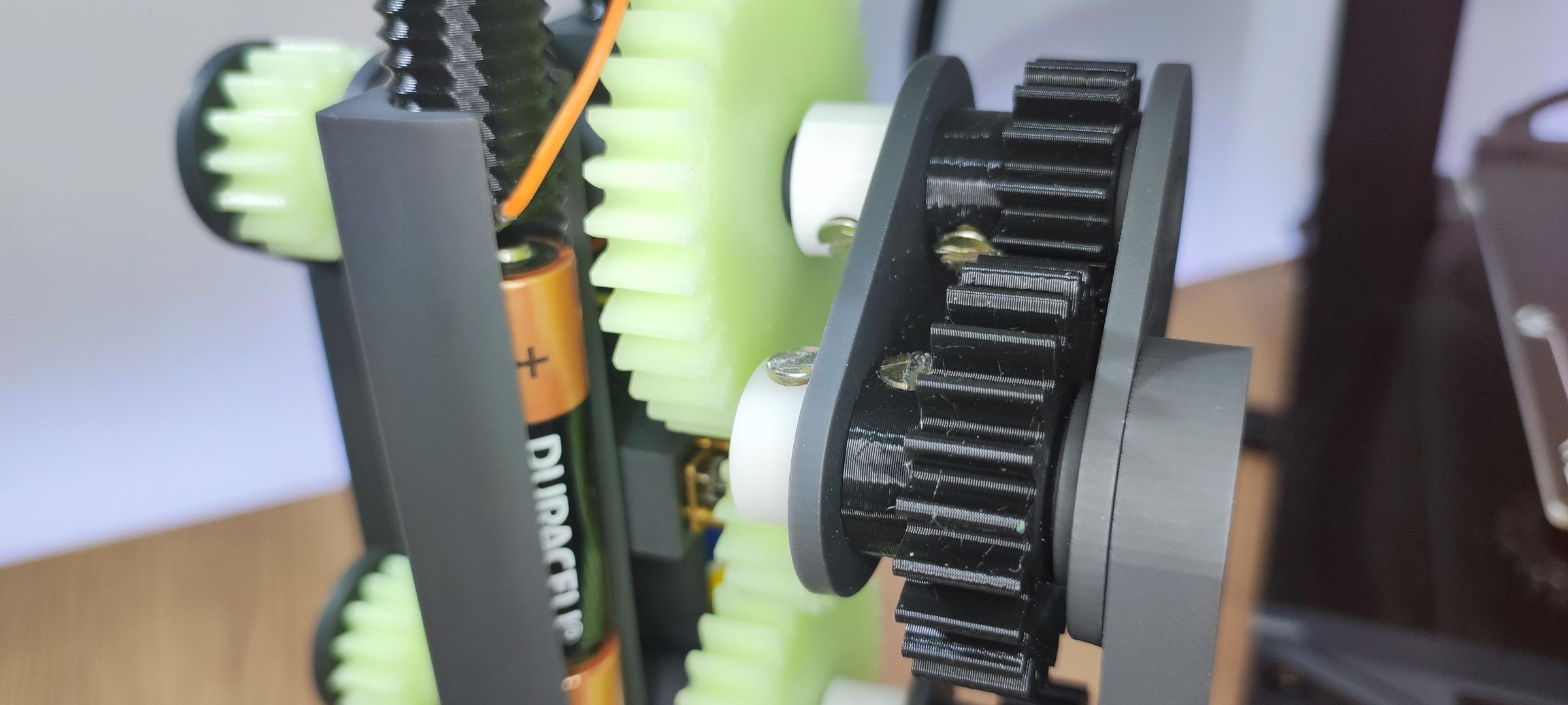 Bipedal Robot With Gear Mechanisms: Industrial 3D Printing : 14 Steps ...