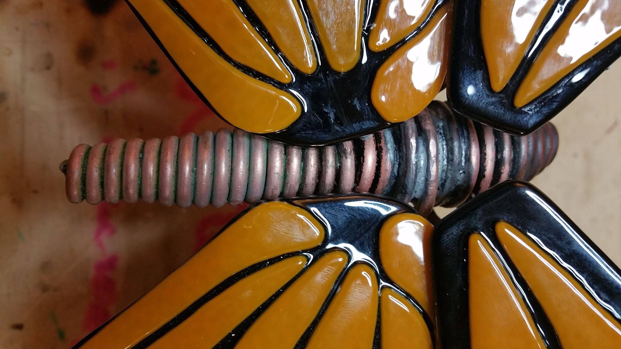 Copper Wire and Fused Glass Butterfly : 5 Steps (with Pictures ...