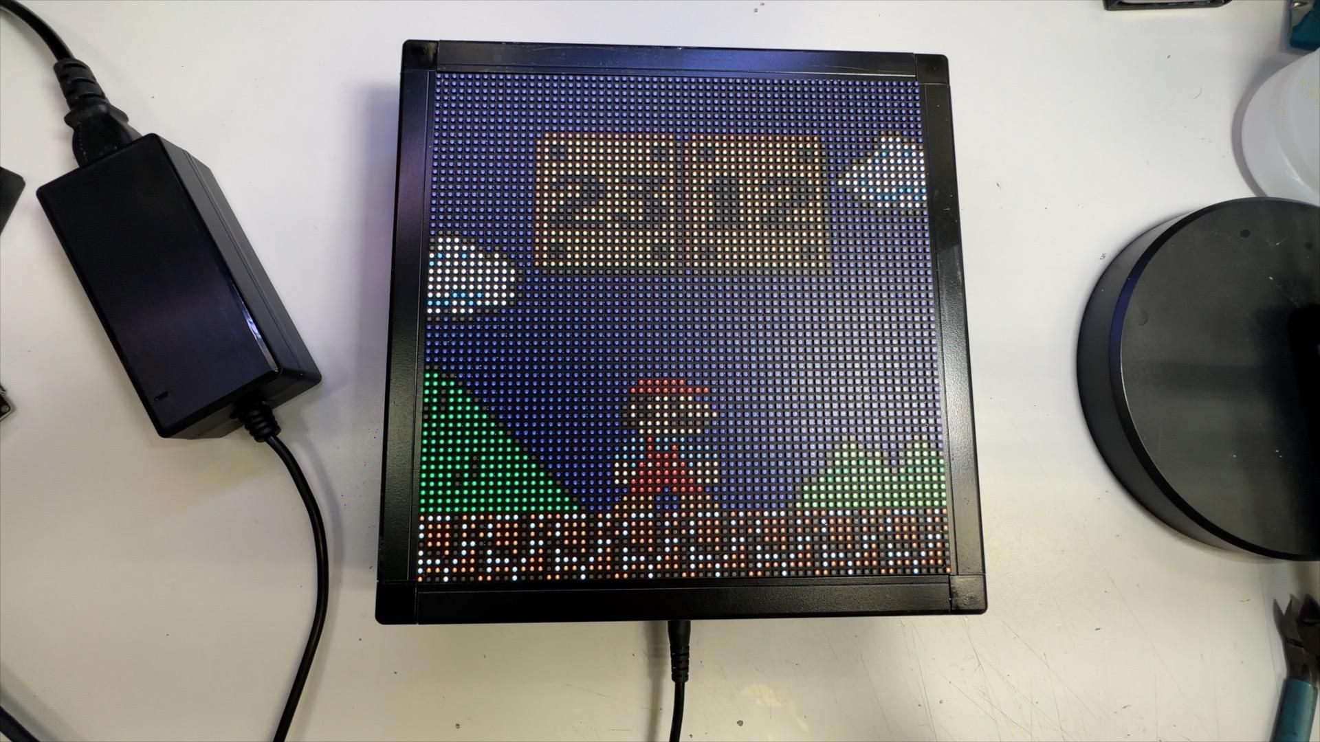 RGB Matrix LED Mario Bros. Clock : 7 Steps - Instructables