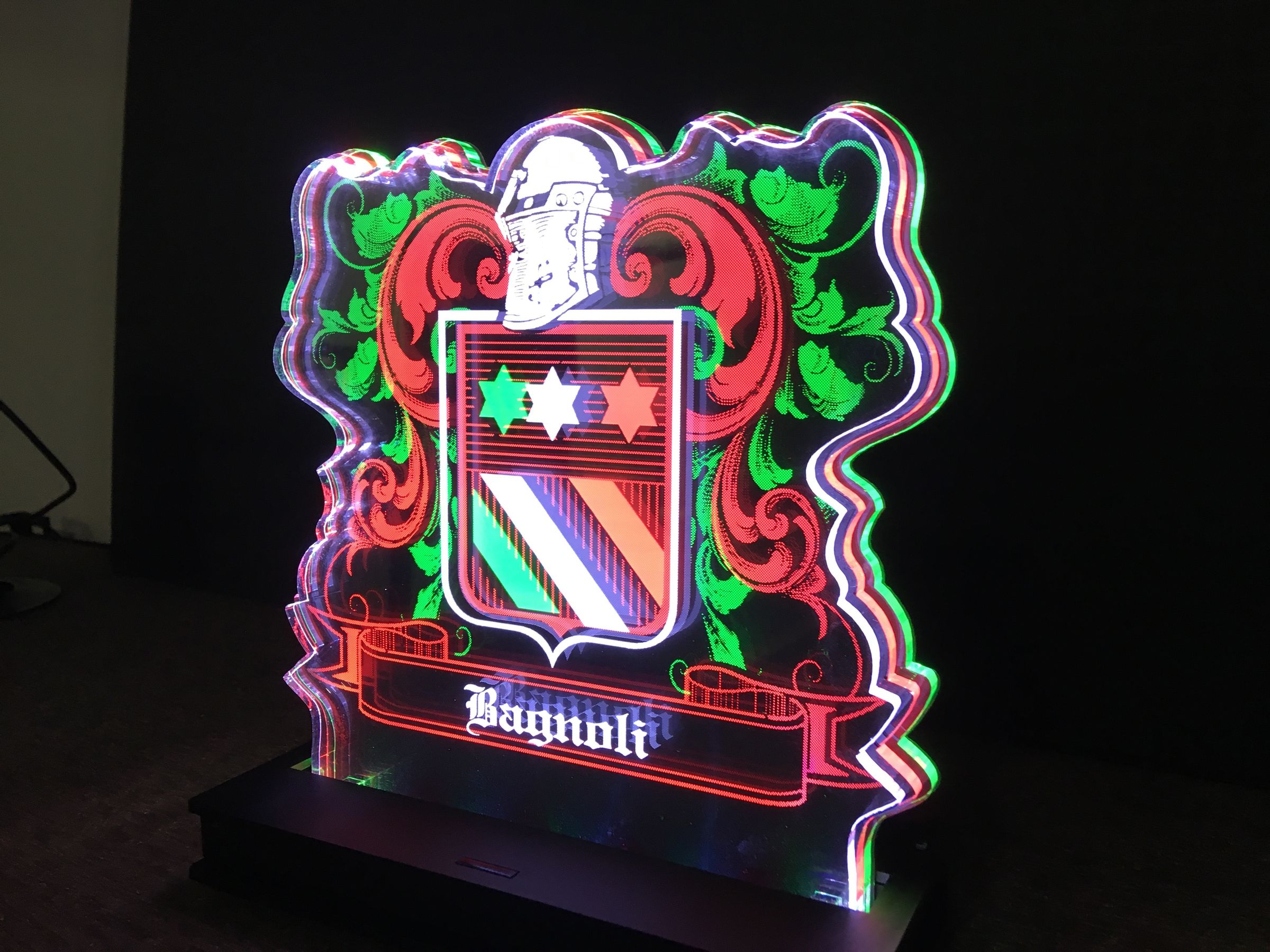 Multi-panel Edge-Light Sign : 7 Steps (with Pictures) - Instructables