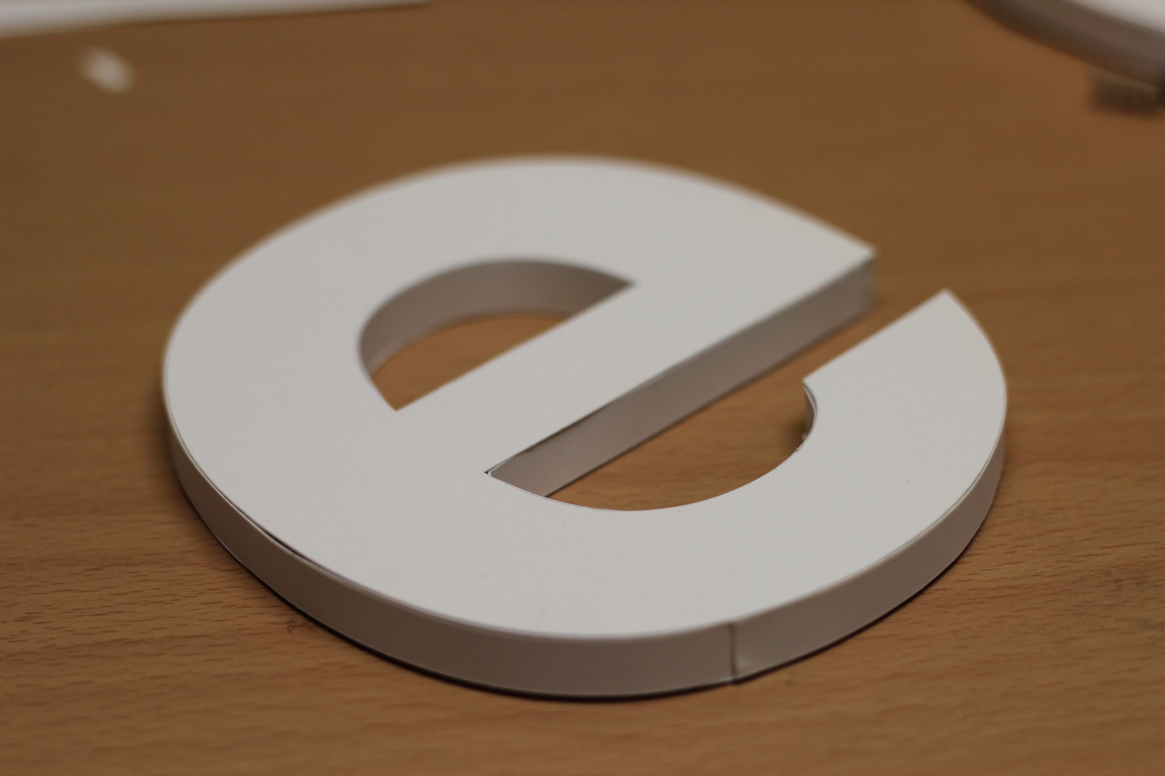 3D Typography (Paper Channel Letters) : 4 Steps (with Pictures ...