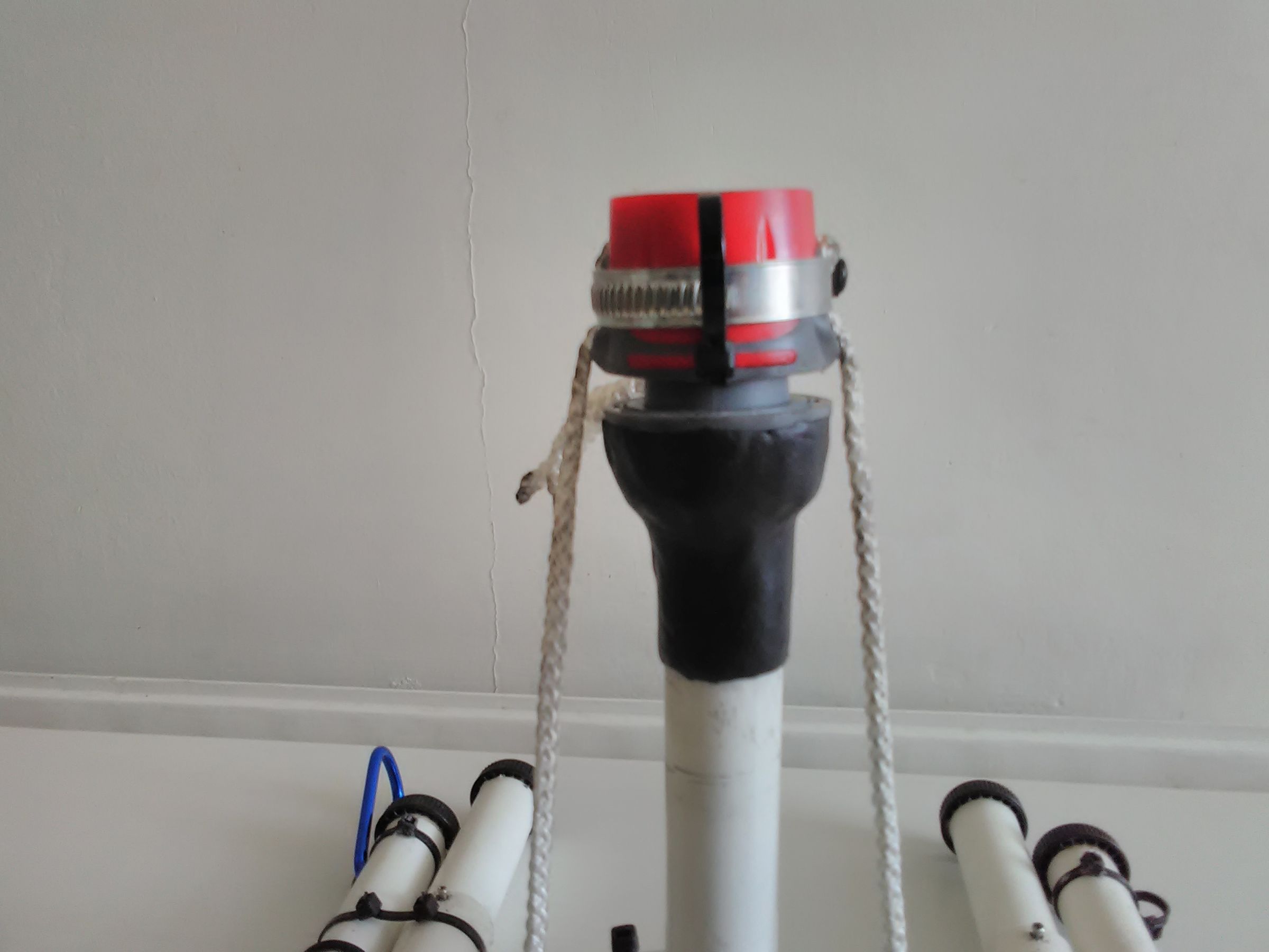 PVC Water Rocket Modular Launch Pad With Gardena Connector : 6 Steps ...