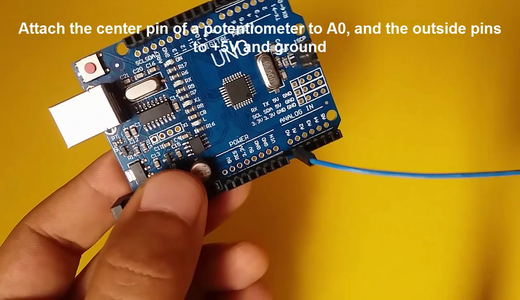 Arduino Analogread Serial With Potentiometer 5 Steps With Pictures