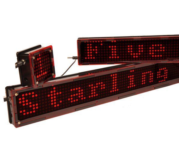 Build Starling, a Modular WiFi Enabled LED Display Board. : 7 Steps ...