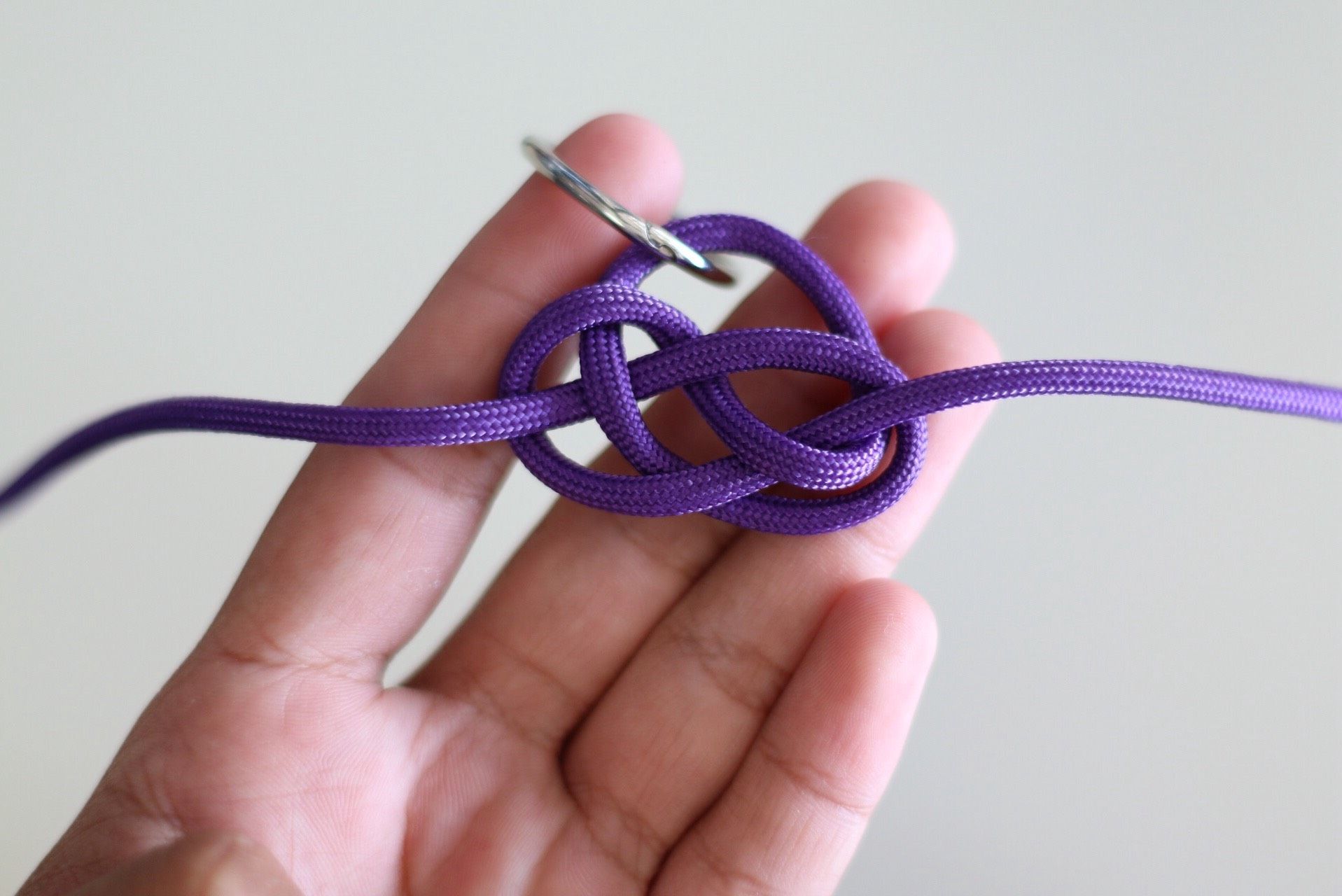 Double Strand Diamond Paracord Knot (tutorial) : 13 Steps (with ...