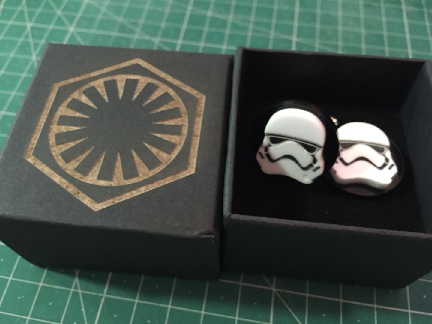 First Order Stormtrooper Cuff Links. : 7 Steps (with Pictures ...