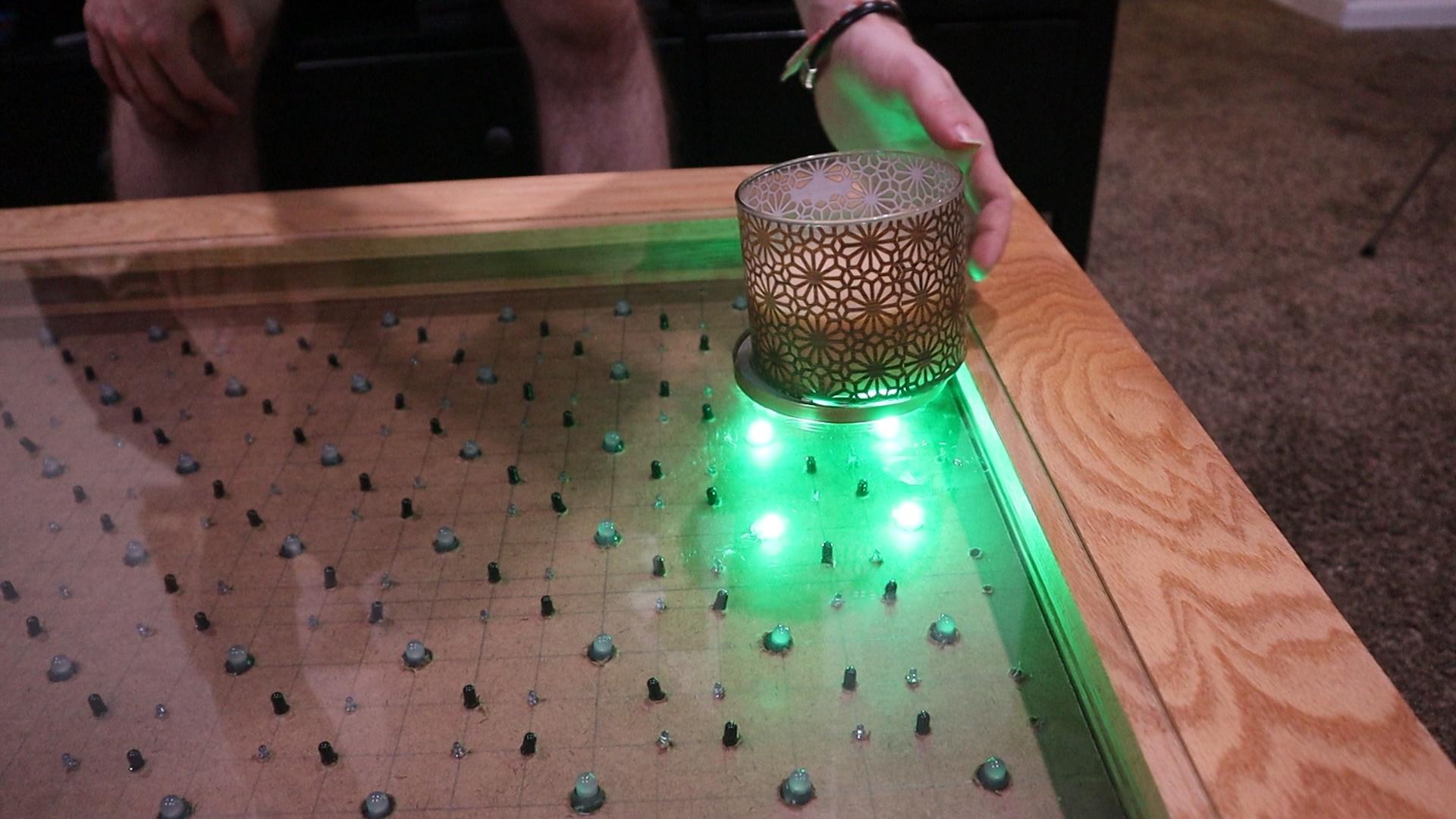 Arduino Interactive LED Coffee Table : 6 Steps (with Pictures ...