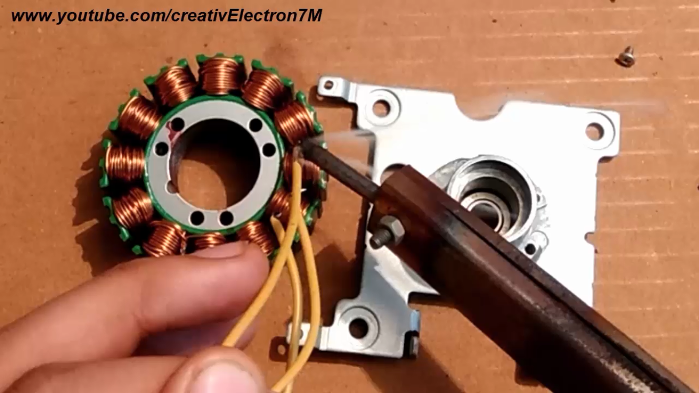 Make a Powerful Generator From a Dead BLDC Motor: : 3 Steps (with ...