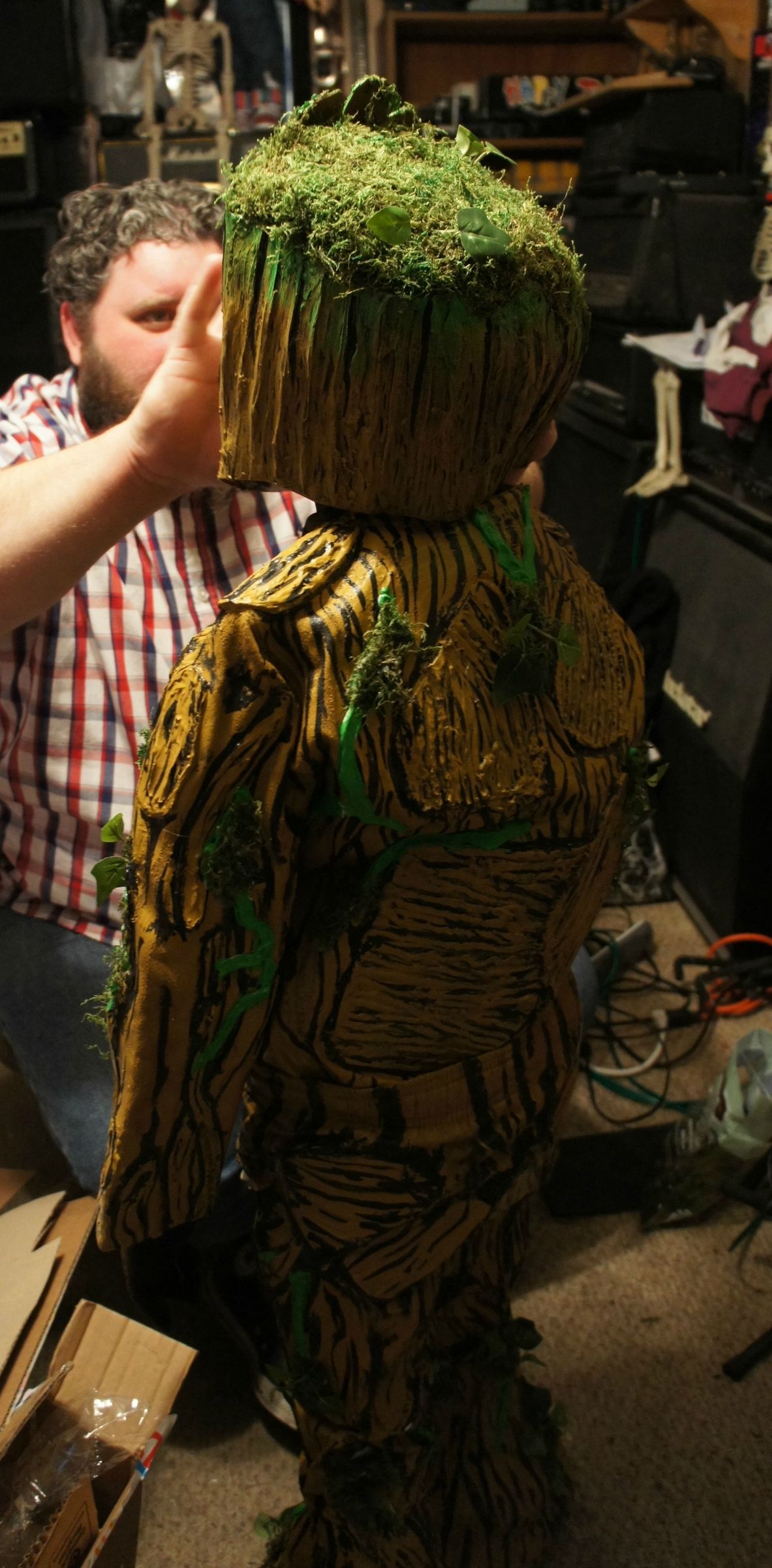Groot Costume With Walkman/Awesome Mix Tape Trick or Treat Bag ...