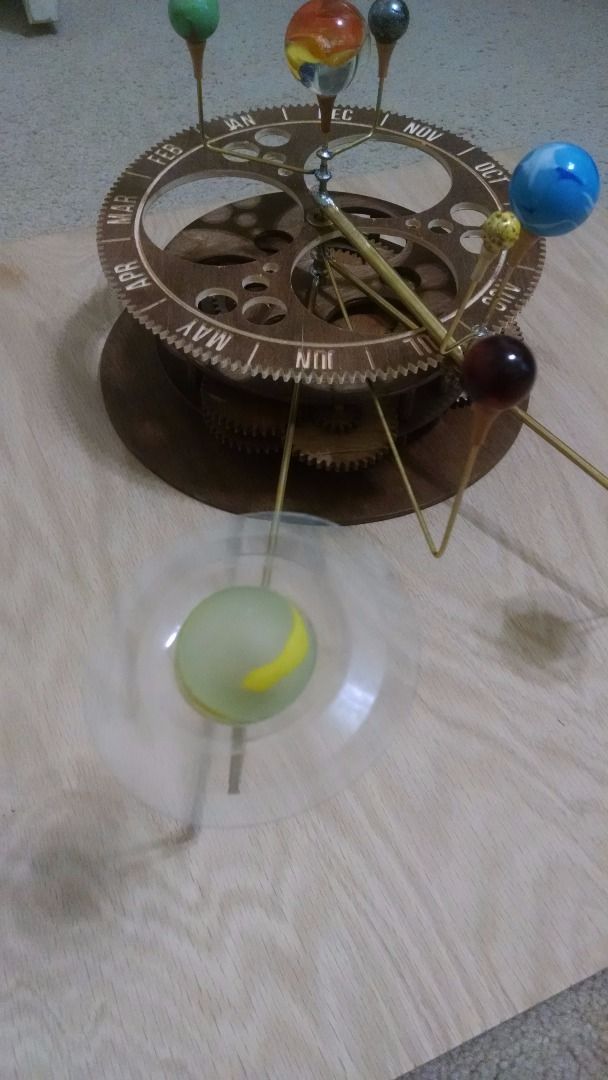Orrery- a Mechanical Solar System Model From Plywood : 11 Steps (with ...