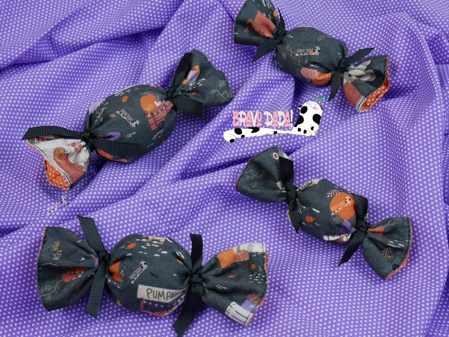 DIY How to Make Fabric Candy Decorations - Fake Wrapped Sweets - Faux ...