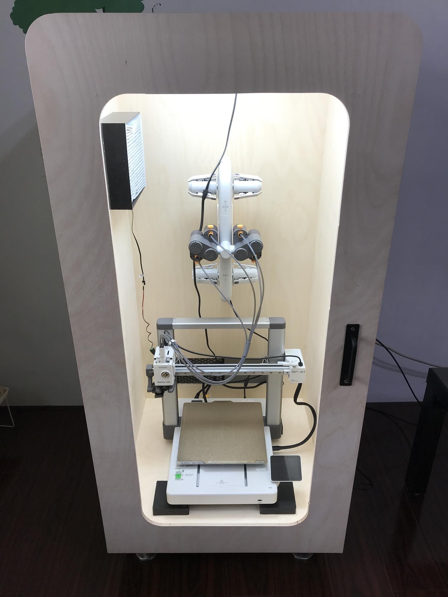 DIY 3D Printer Enclosure for Bambu A1 Combo : 12 Steps (with Pictures ...