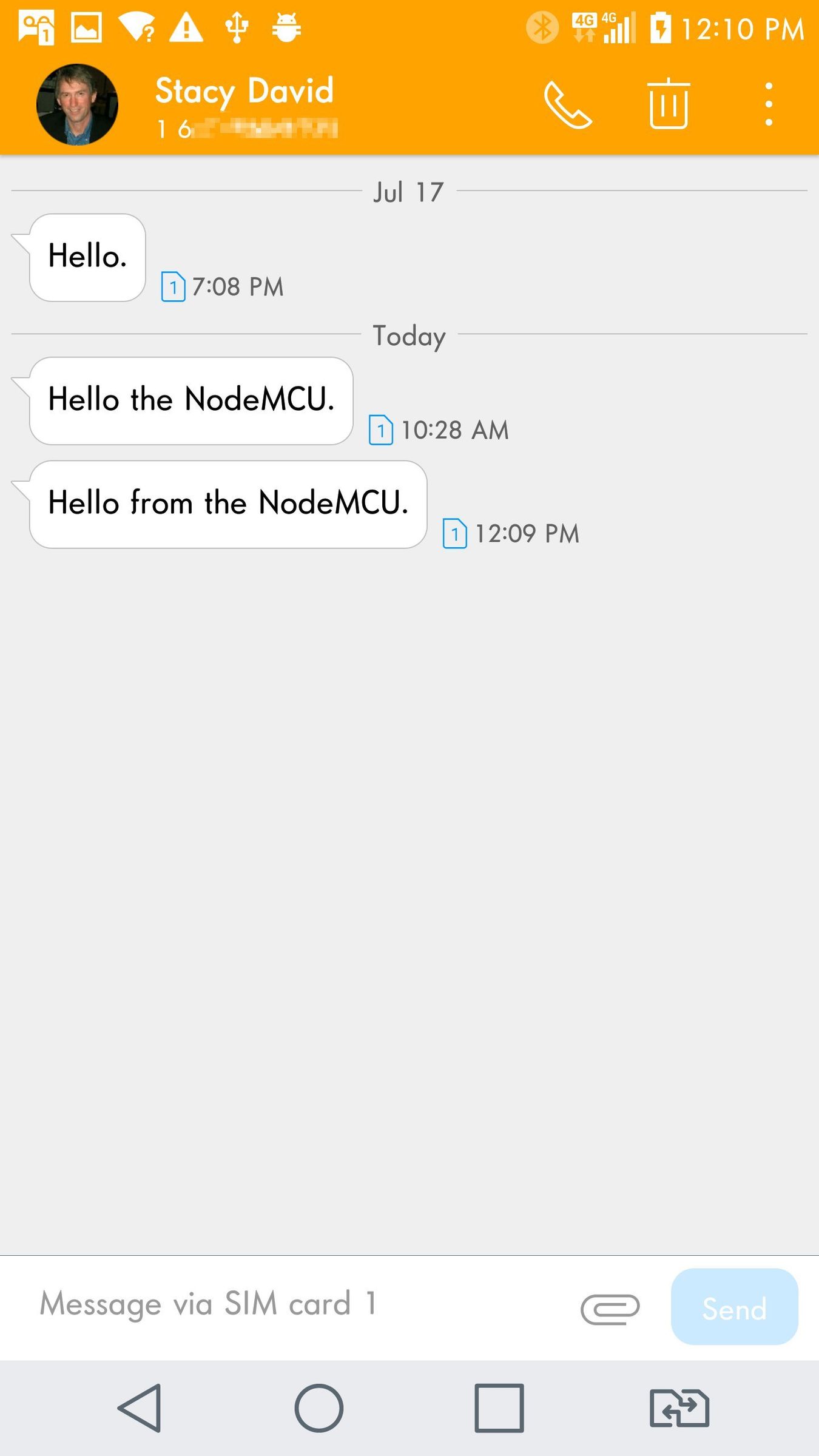 Send an SMS Using an ESP8266 : 5 Steps - Instructables