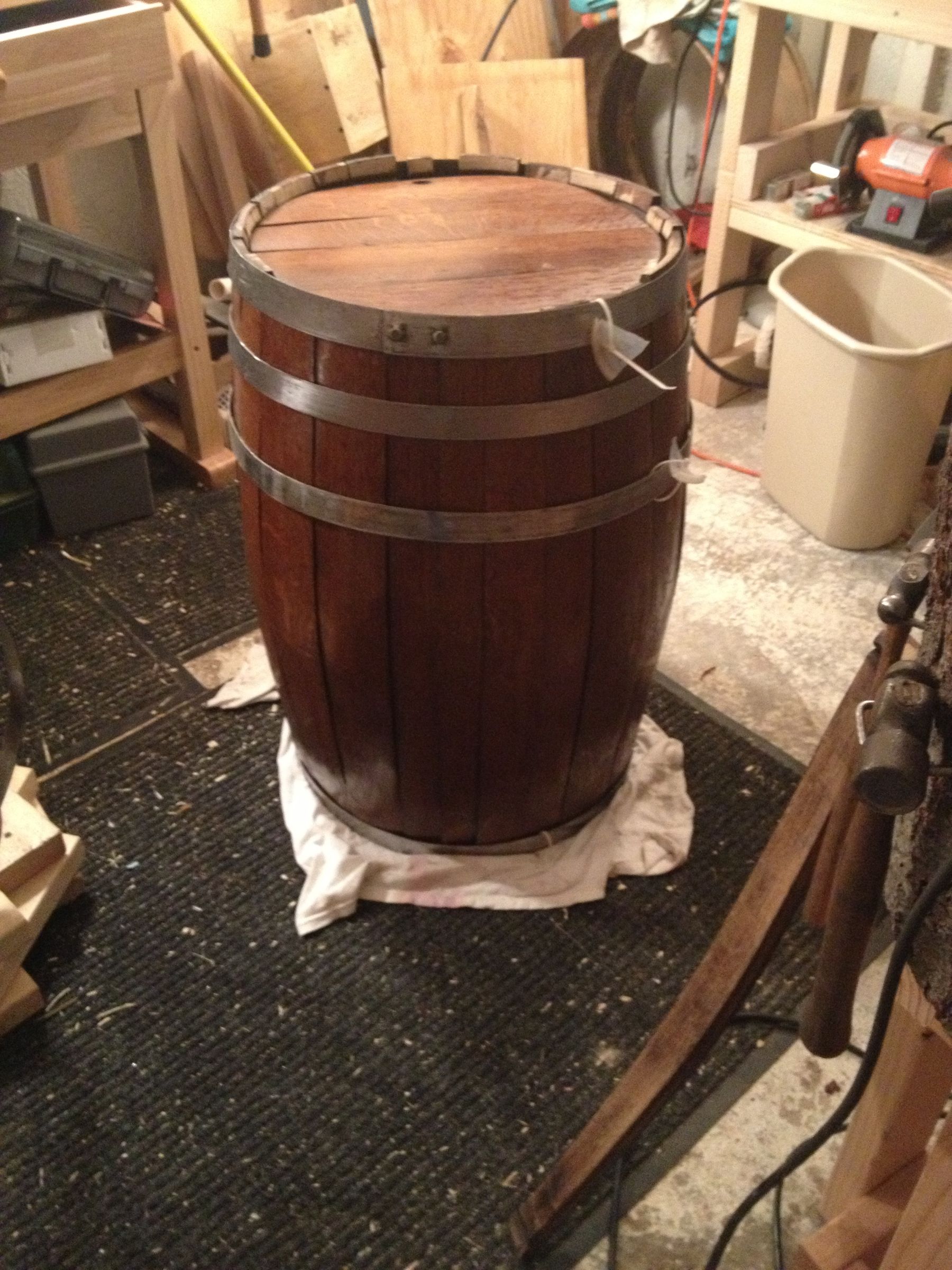 Wine Barrel Into a Wine Rack : 8 Steps (with Pictures) - Instructables
