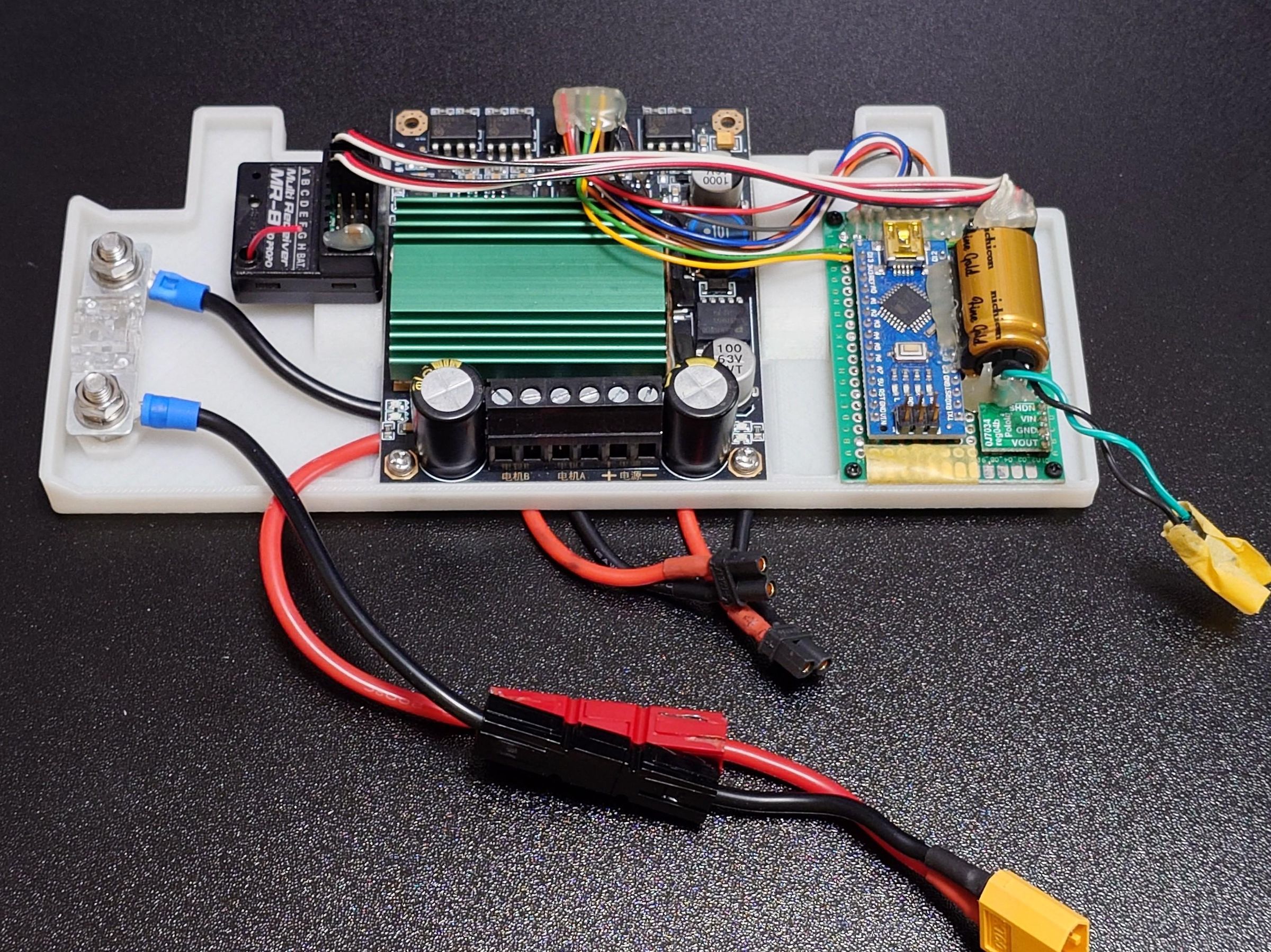 3DP and CNC Create a Mega Sumo Robot With Mabuchi Motors : 15 Steps ...