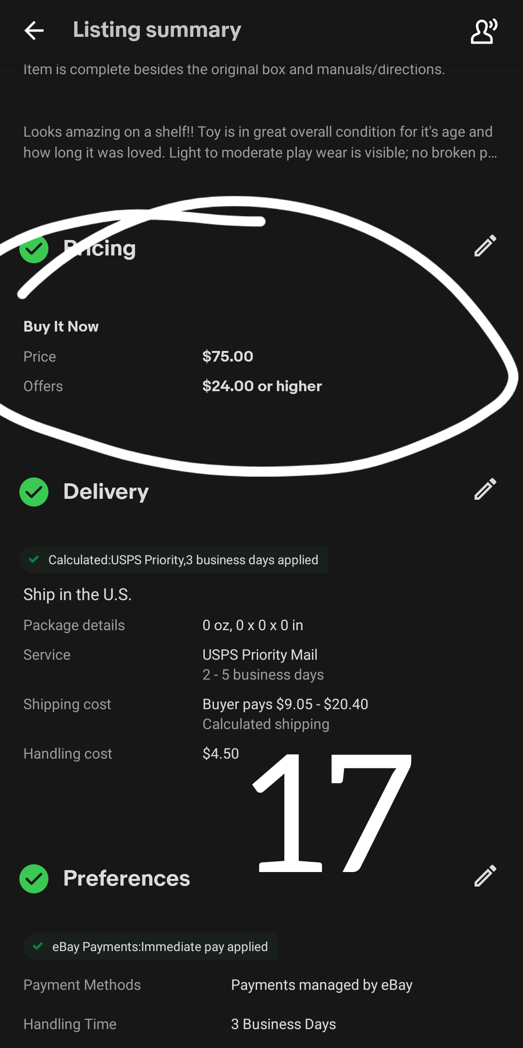 How to List Something on the EBay App - for Beginners : 11 Steps ...