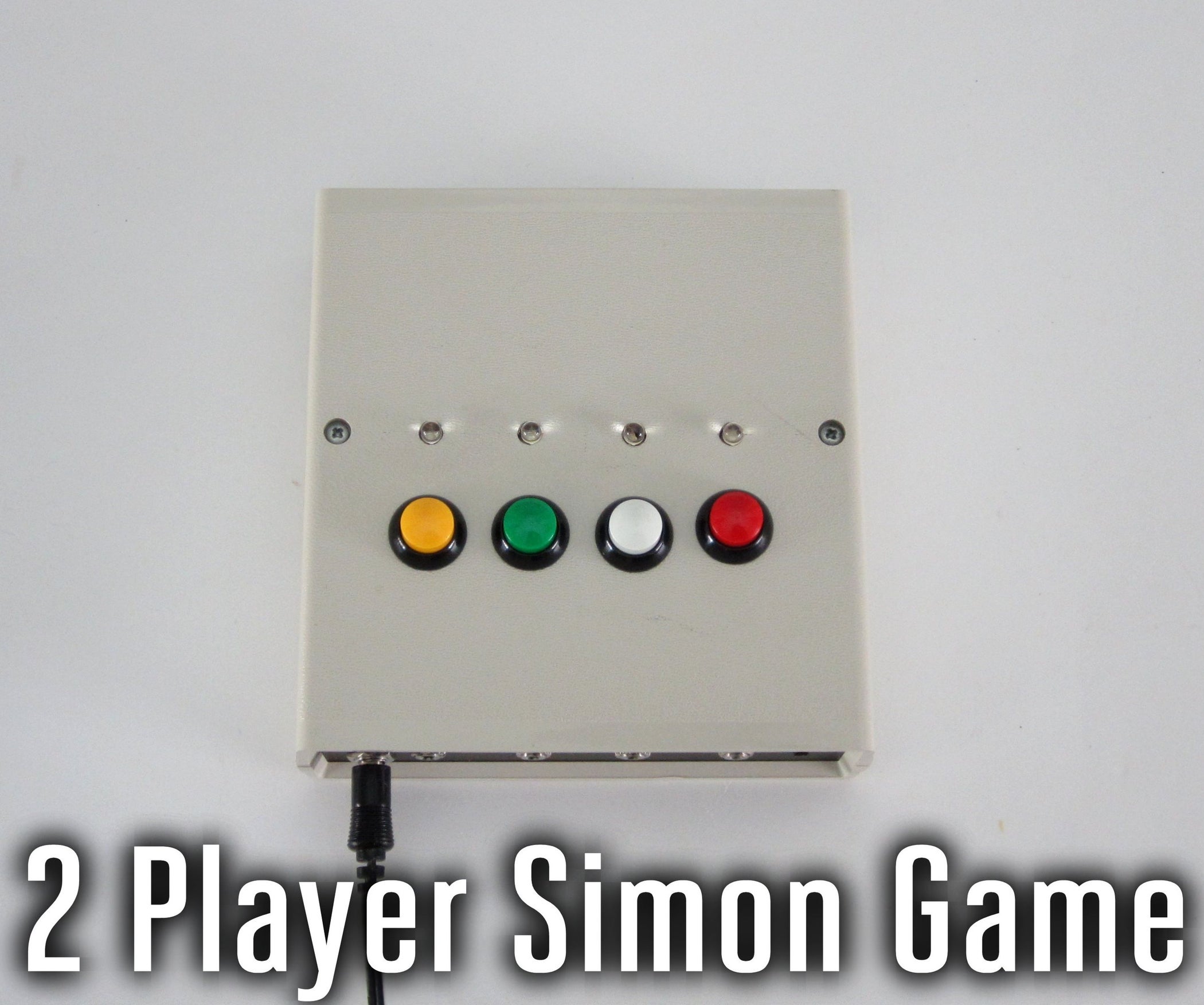 Two Player Simon Memory Game With External Switches : 12 Steps (with ...