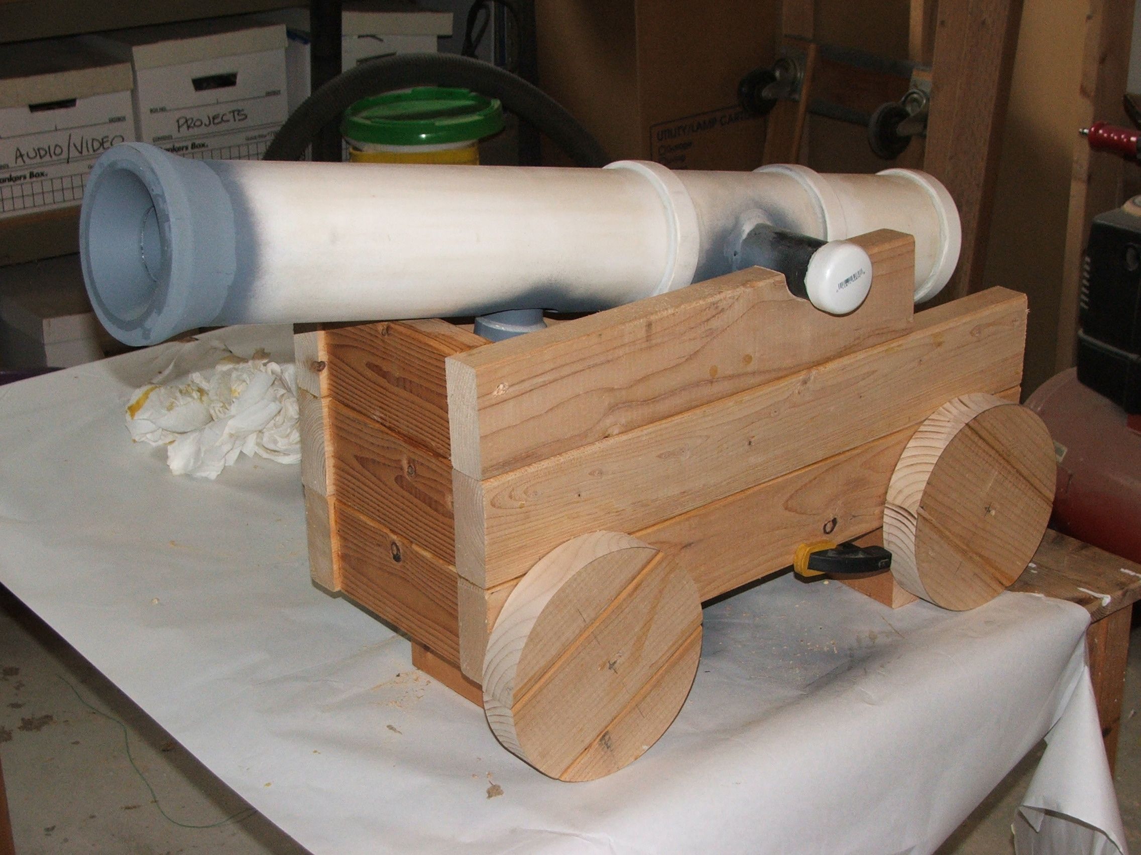 Halloween Pirate Cannon (and Fog Machine Disguiser) : 7 Steps (with ...