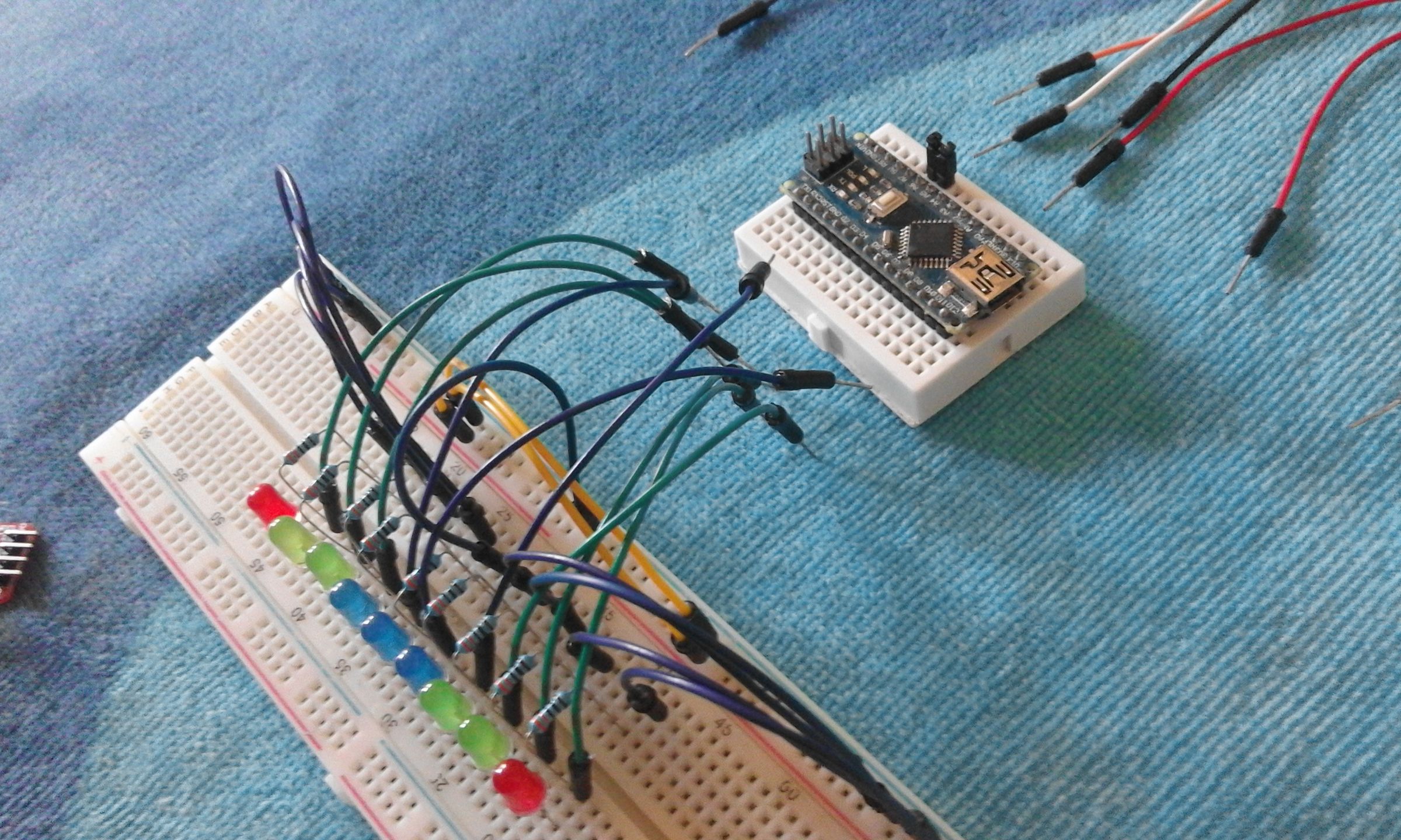 Waren's L.E.D Music Visualizer : 16 Steps (with Pictures) - Instructables