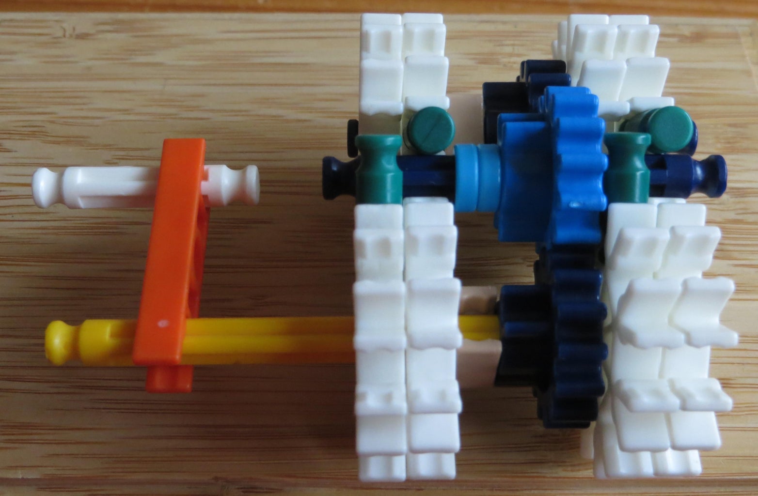 Knex Three Small Gear Connection 7 Steps Instructables