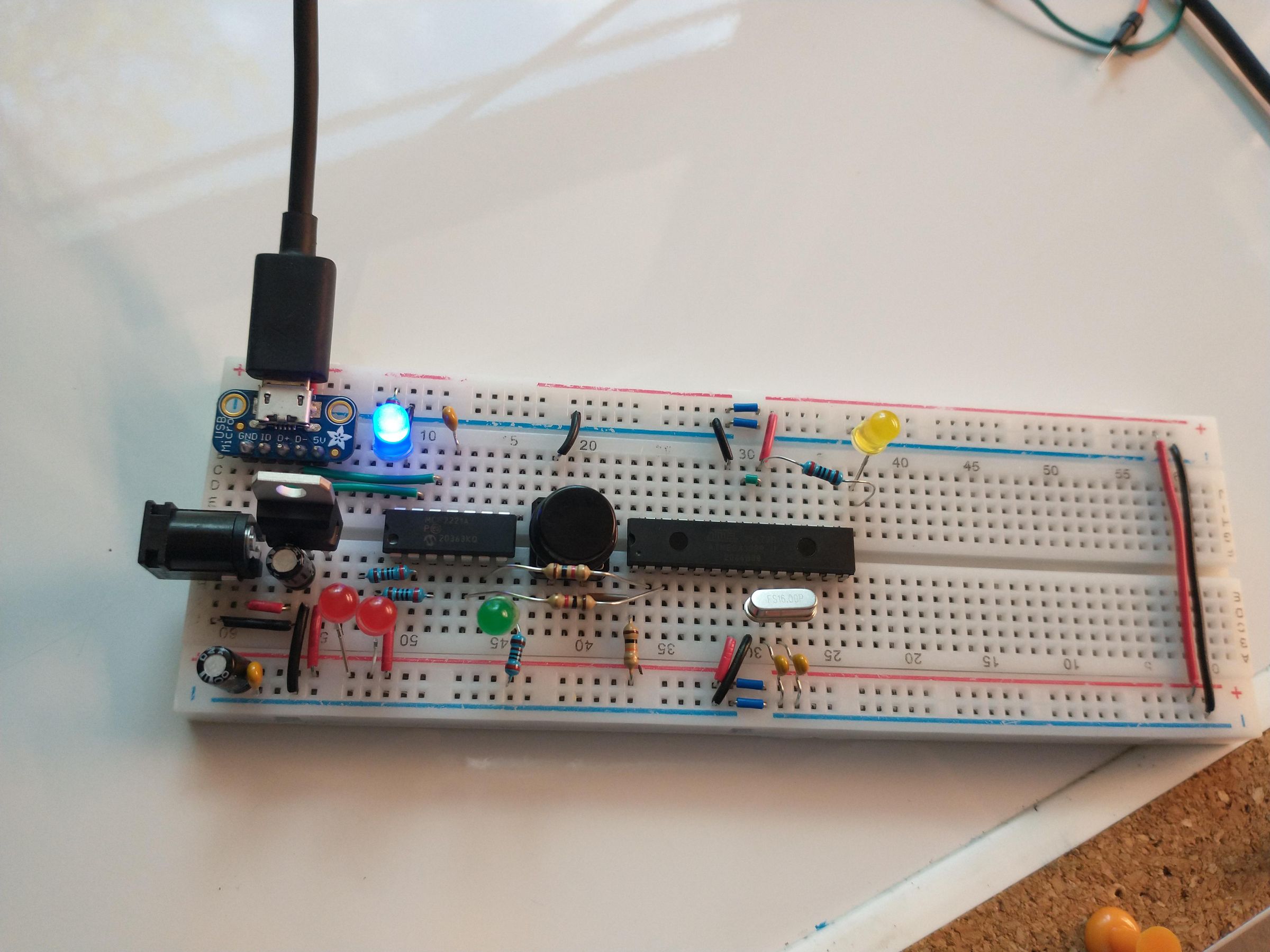 Arduino Uno on a Breadboard (With USB Support) : 9 Steps - Instructables