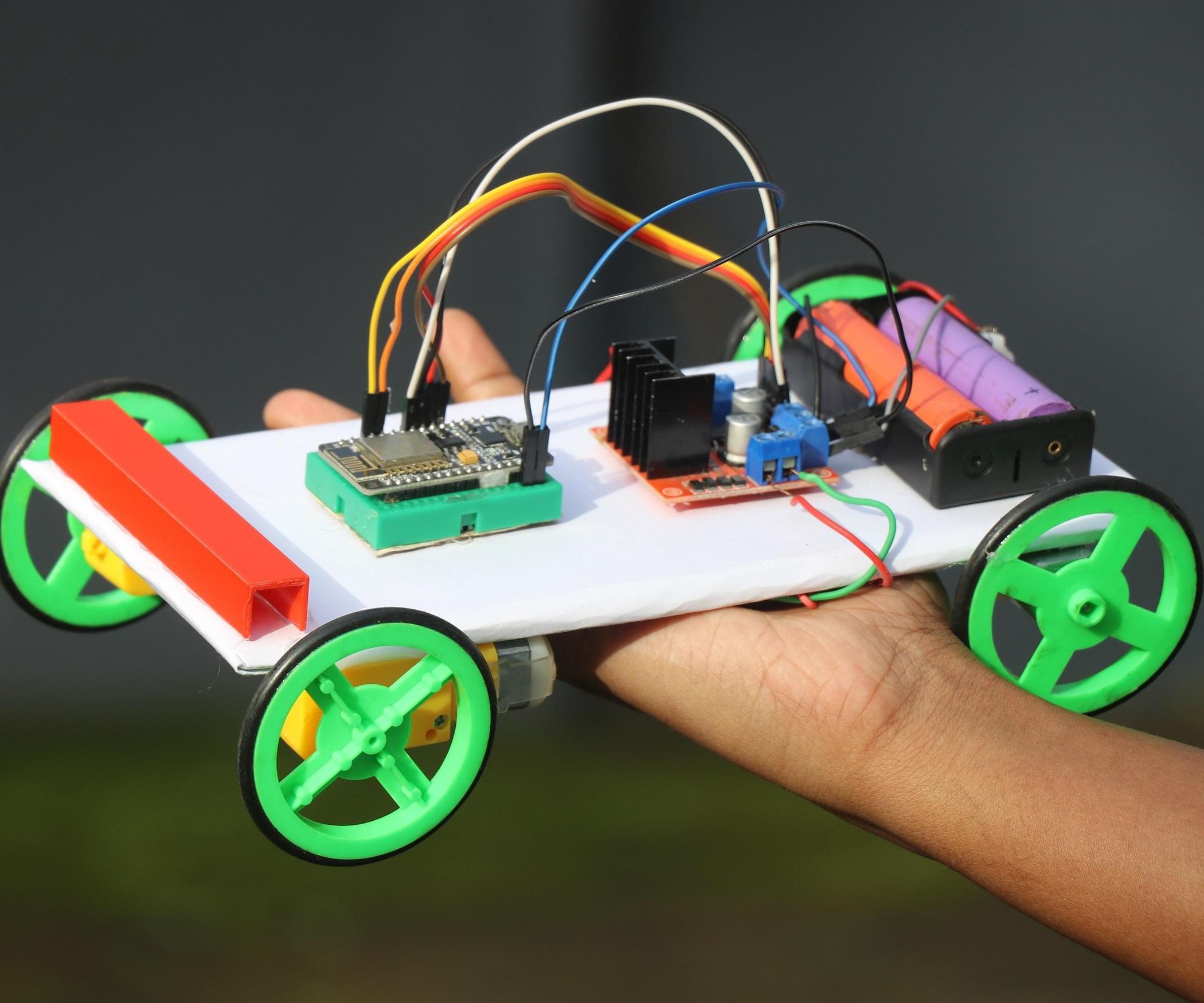 Make Fast and Simple Smartphone Controlled Iot Car at Home Using ...