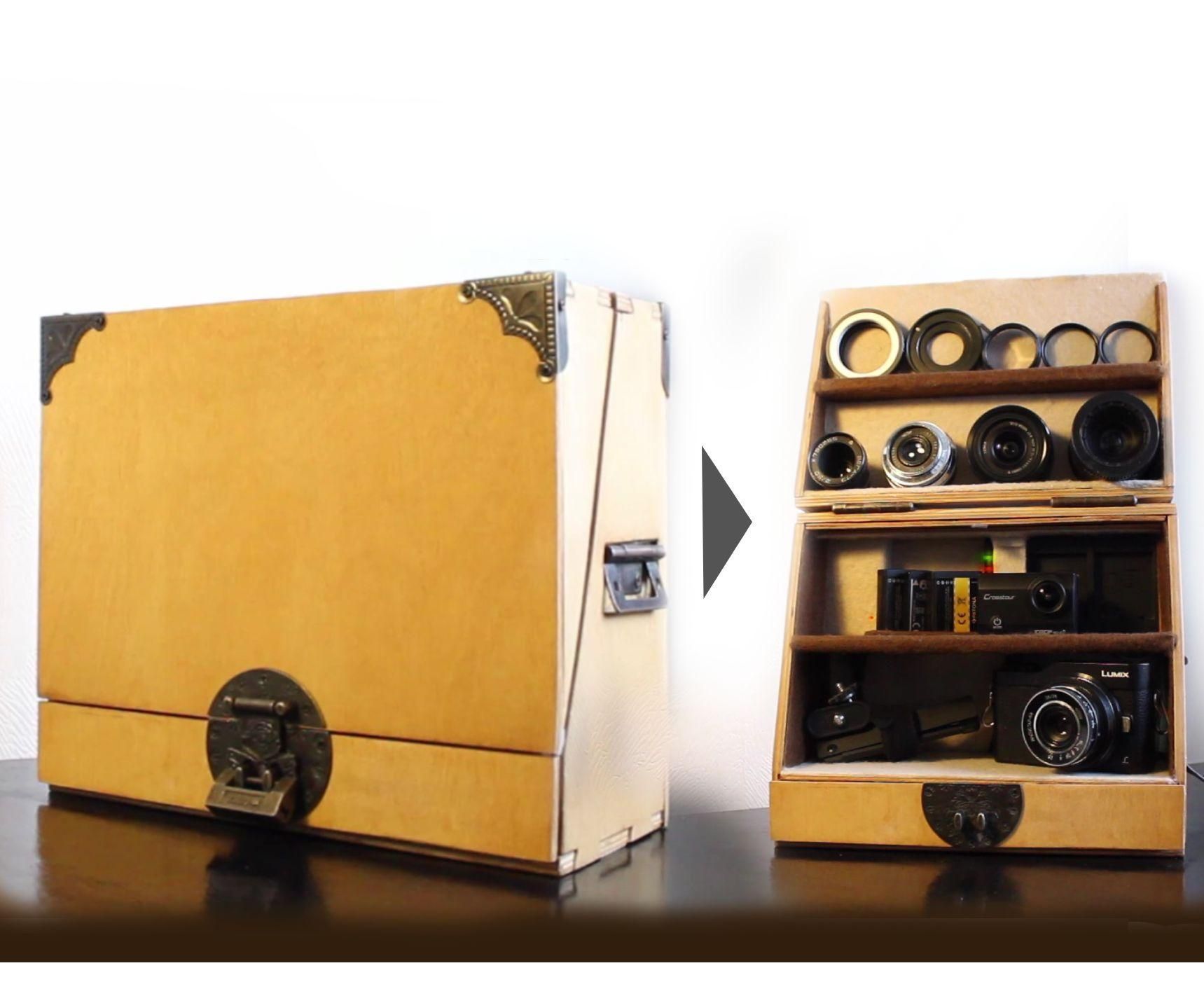 Camera Display Box With Integrated Charger and Reader : 9 Steps (with ...