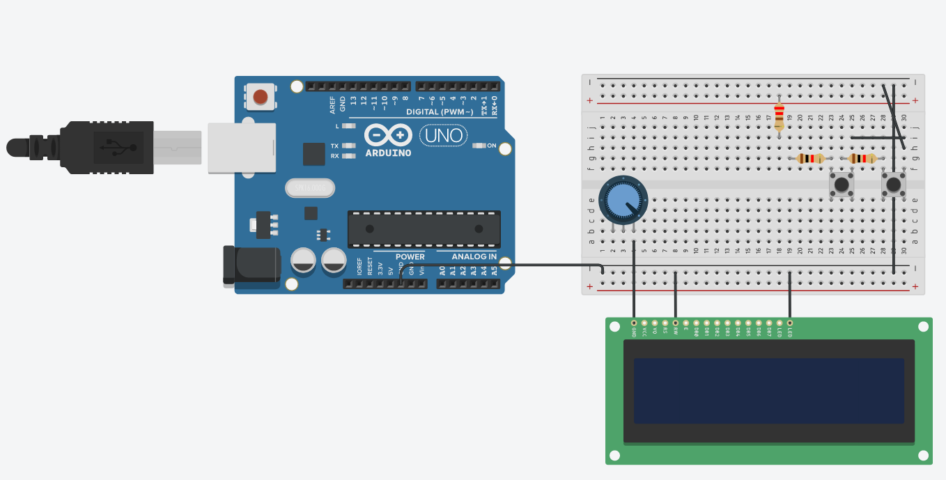 Reloj Digital Con Arduino Y LCD 16x2 : 6 Steps - Instructables