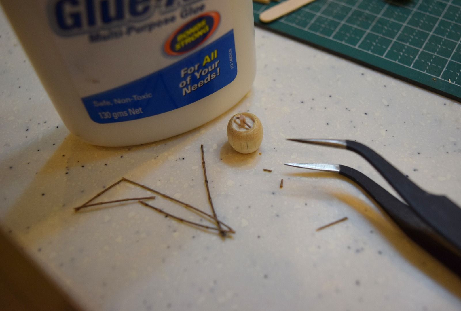 TIE Advanced & TIE Fighter Mini Popsicle Stick Models : 7 Steps (with ...