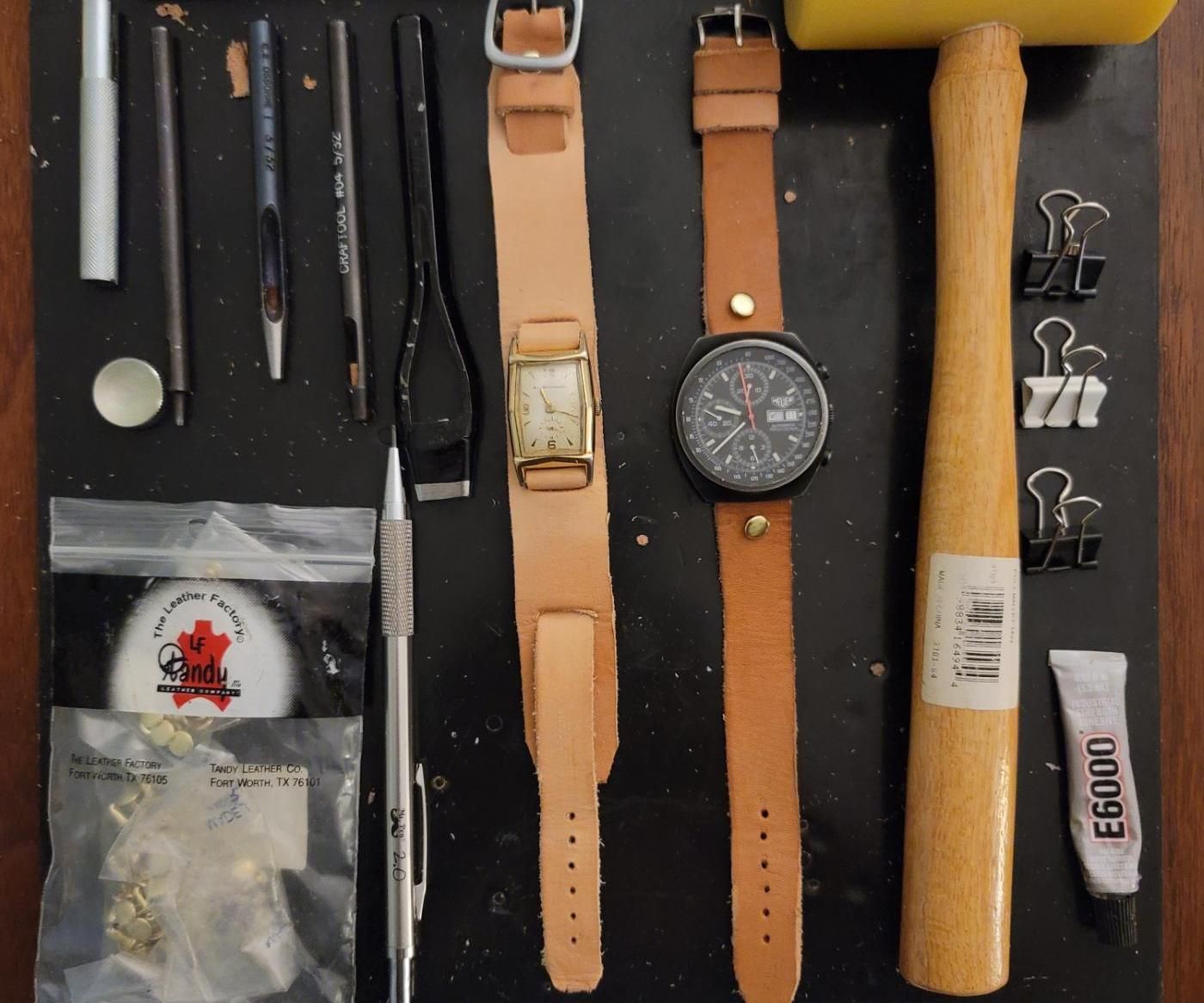 Custom Leather Watchbands : 10 Steps (with Pictures) - Instructables