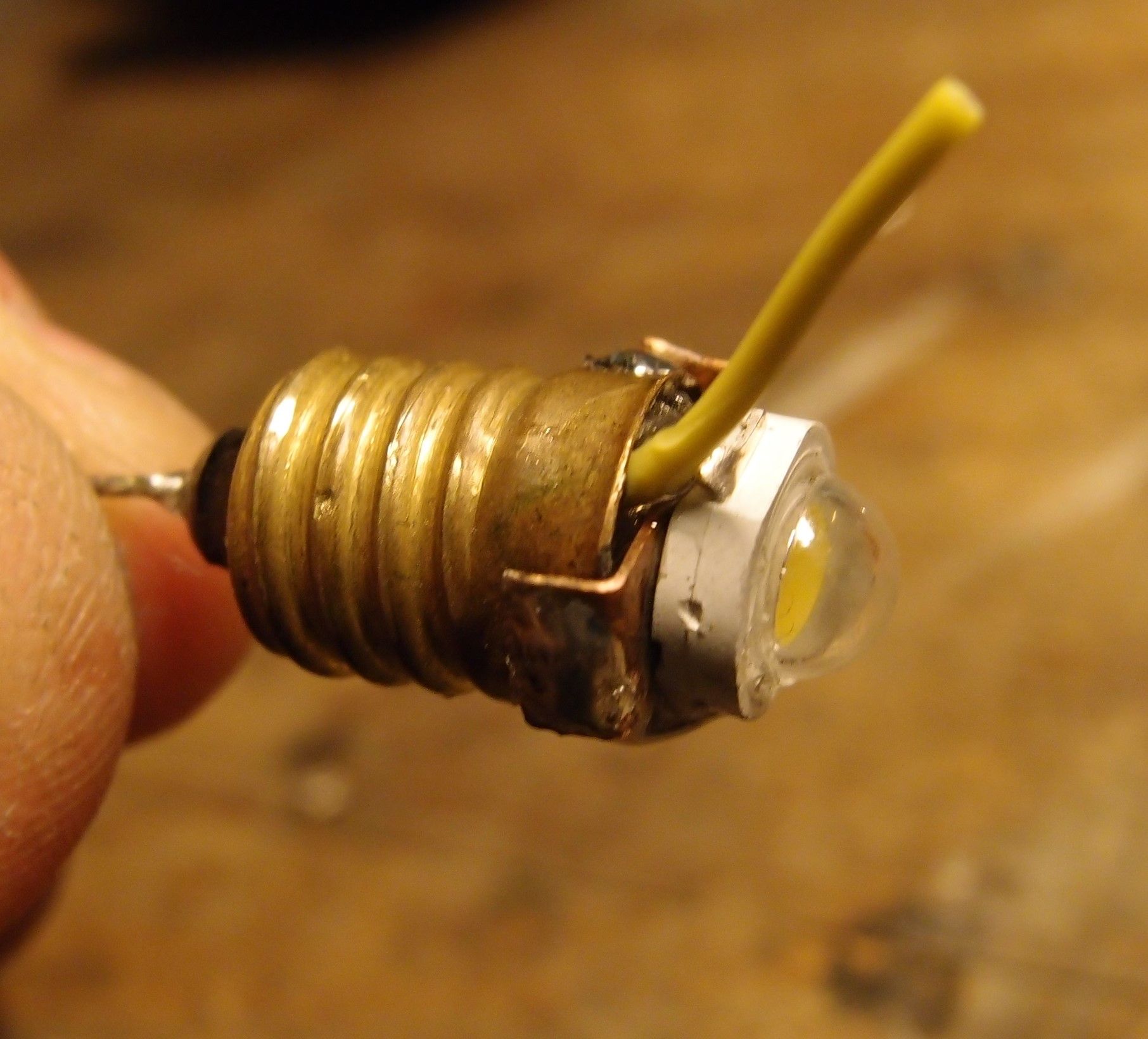 DIY Bicycle LED Bulb for Reversible Conversion of Old Bicycle Head ...