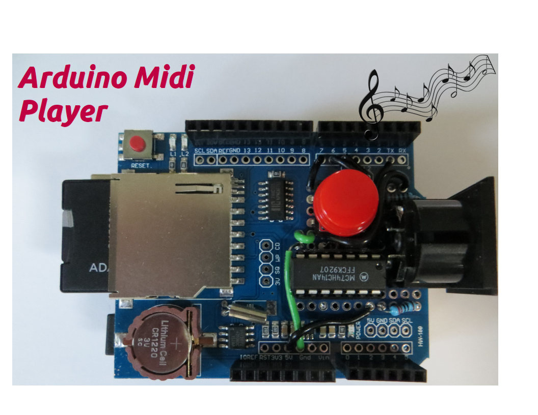 Play Midi Files From an SD Card Using Your Arduino UNO : 7 Steps (with Pictures) - Instructables