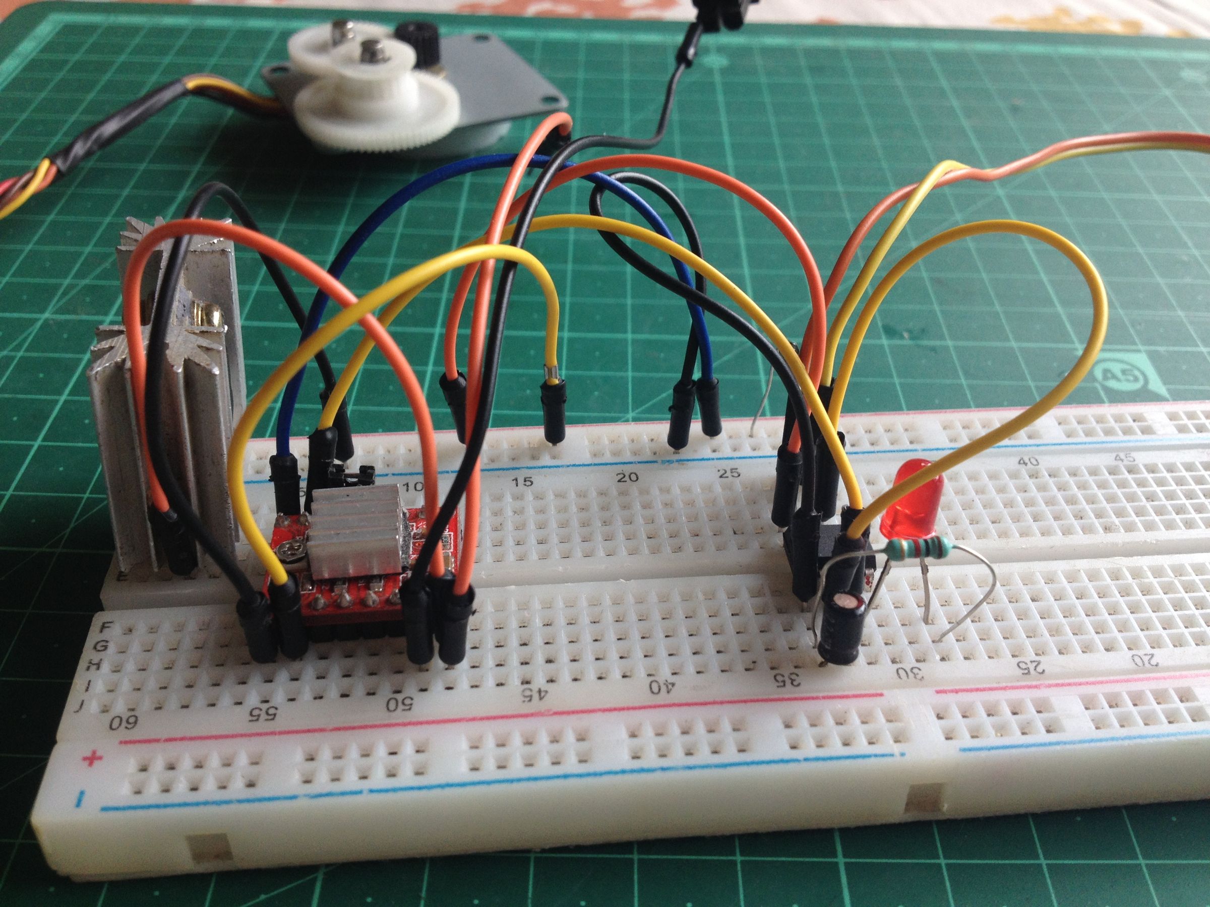 Stepper Motor Speed Control Without Microcontroller : 5 Steps ...