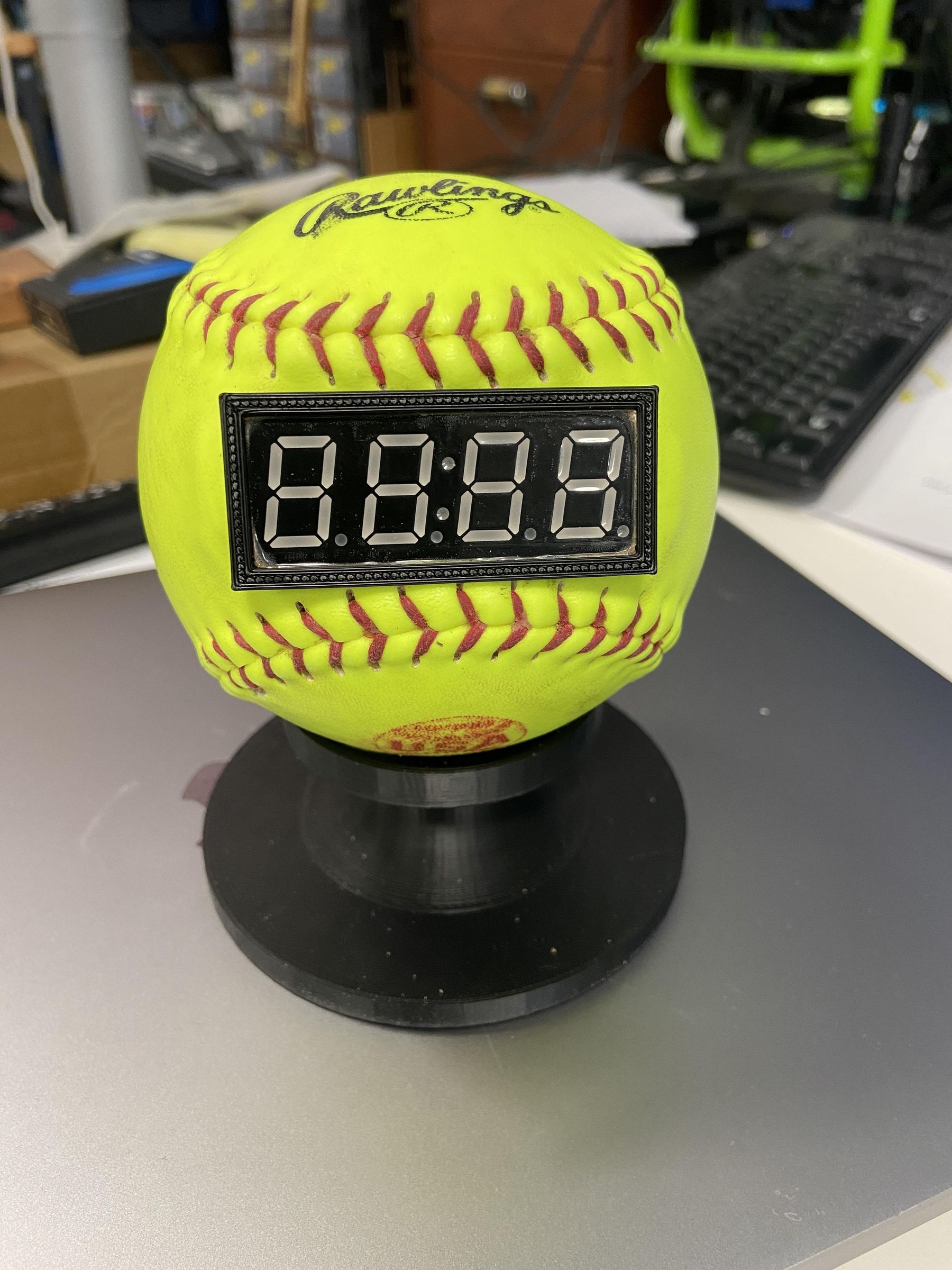 Softball Retirement Clock (Raspberry Pi Pico 2W ) : 6 Steps (with ...