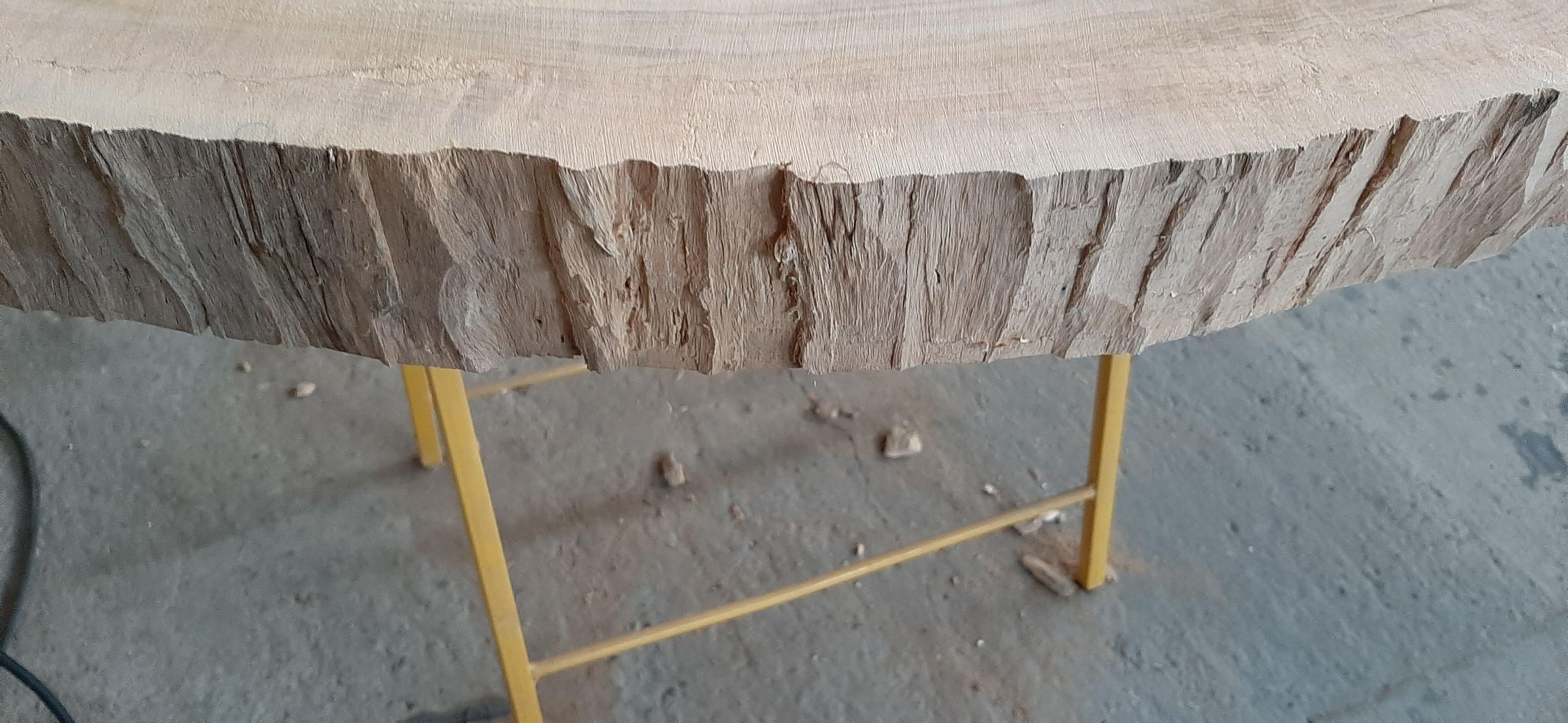 Tree Slab Lounge Table With Rgb Led Lights : 5 Steps (with Pictures ...