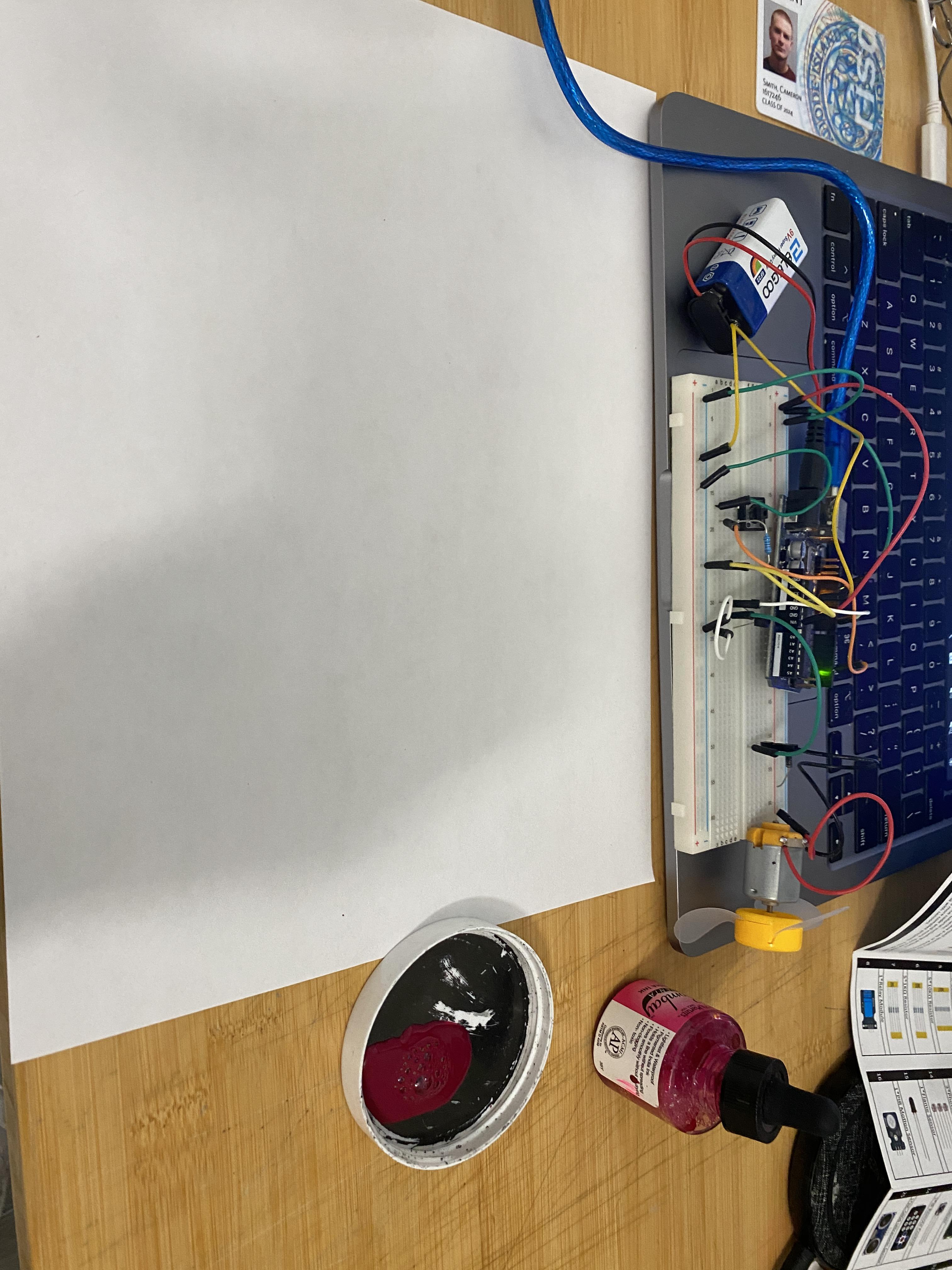 Arduino Fan Splatter Paint Machine - Instructables