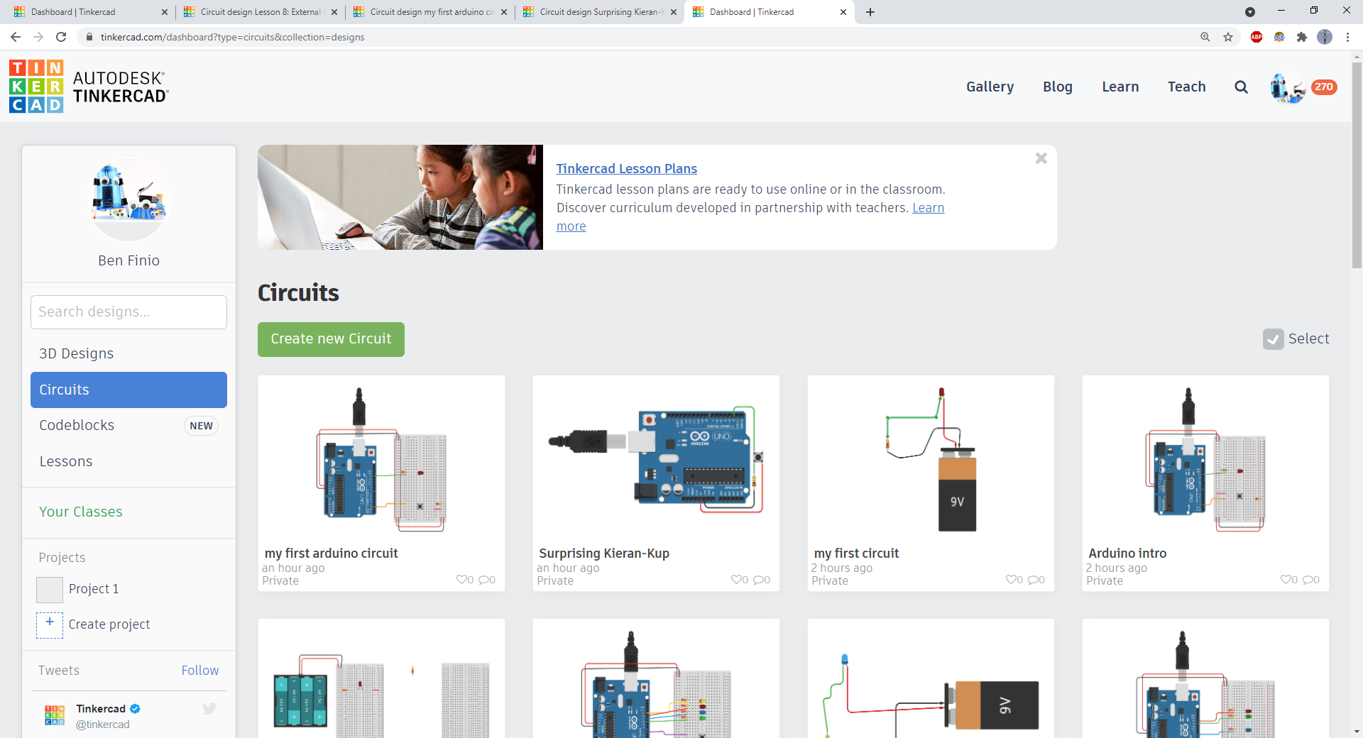 How to Teach an Online Circuits Class With Tinkercad : 11 Steps (with ...