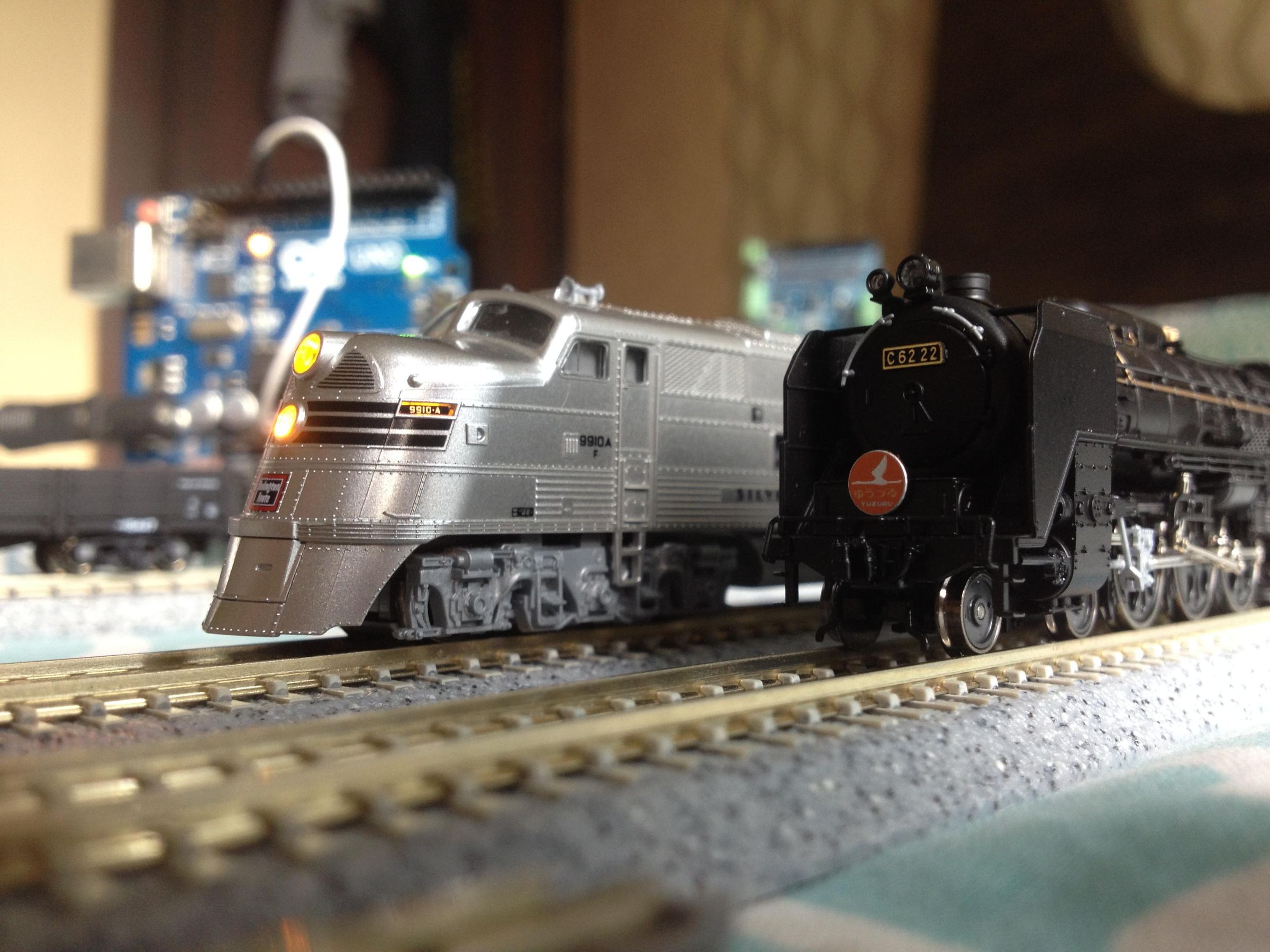 Raspberry Pi Pico Controlled Simple Automated Model Railroad | Model Railroad Automation : 12 ...