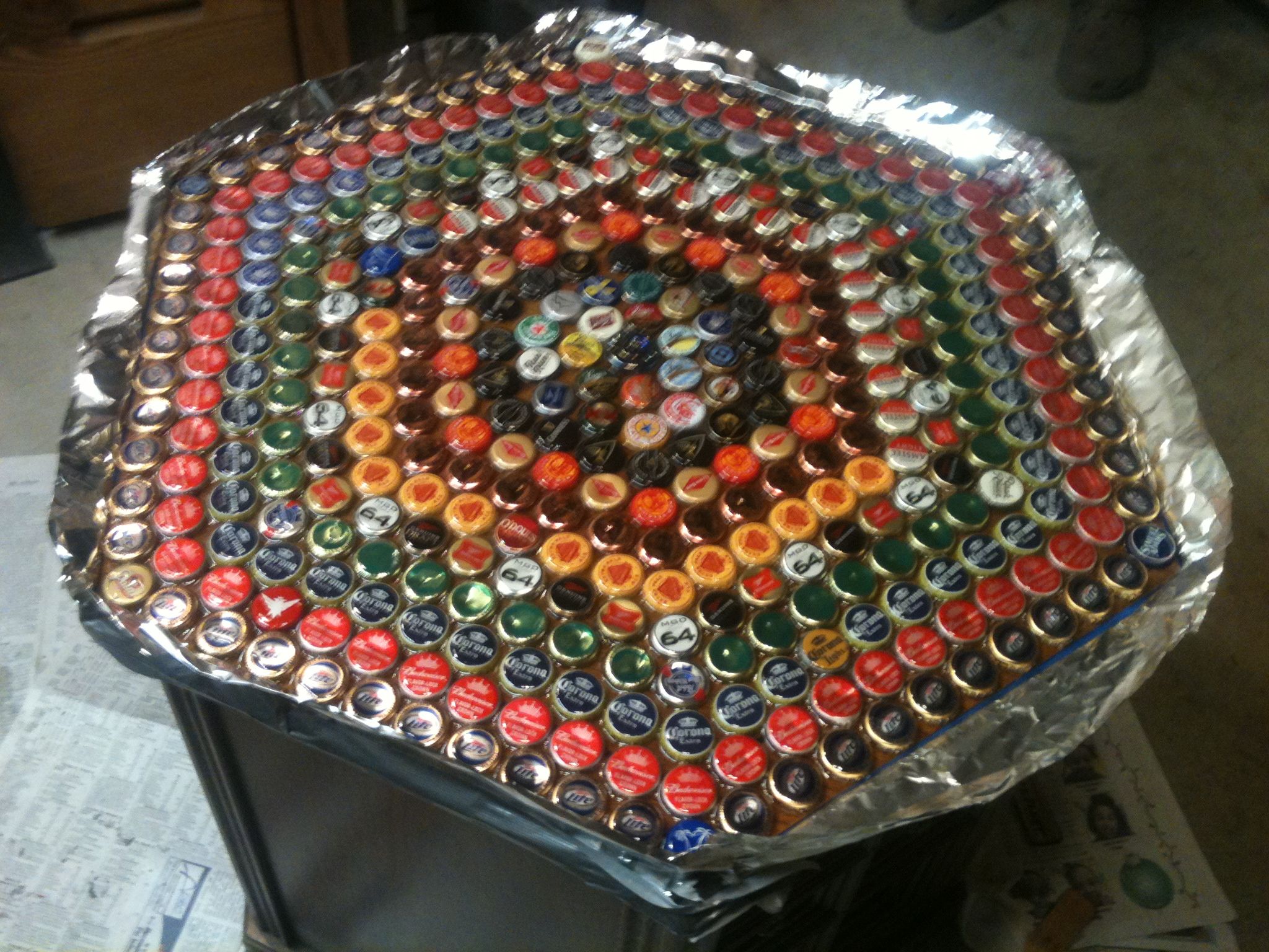 Bottle Cap Cabinet/ High Gloss Finish : 11 Steps - Instructables