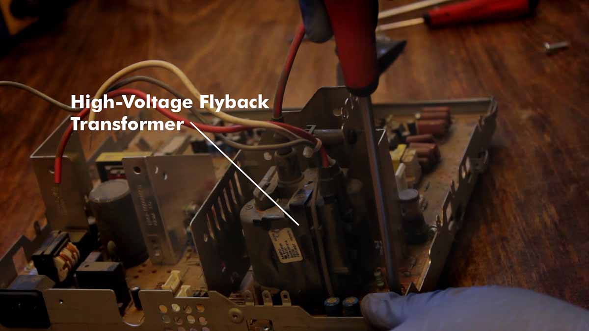 High-Voltage Flyback Transformer Salvage : 8 Steps - Instructables