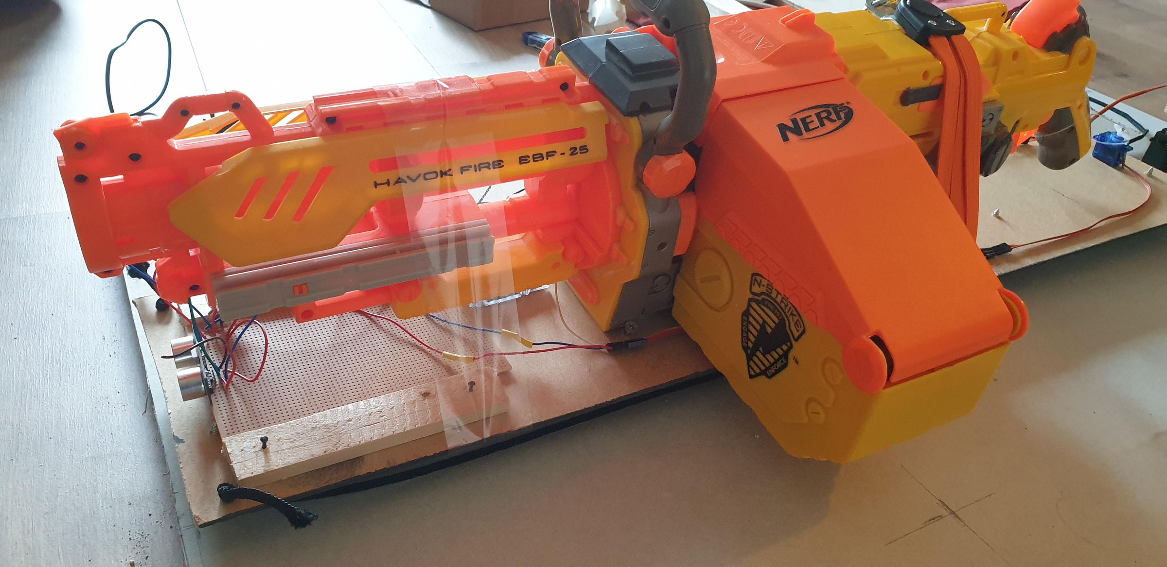 Automated NERF Turret : 12 Steps - Instructables