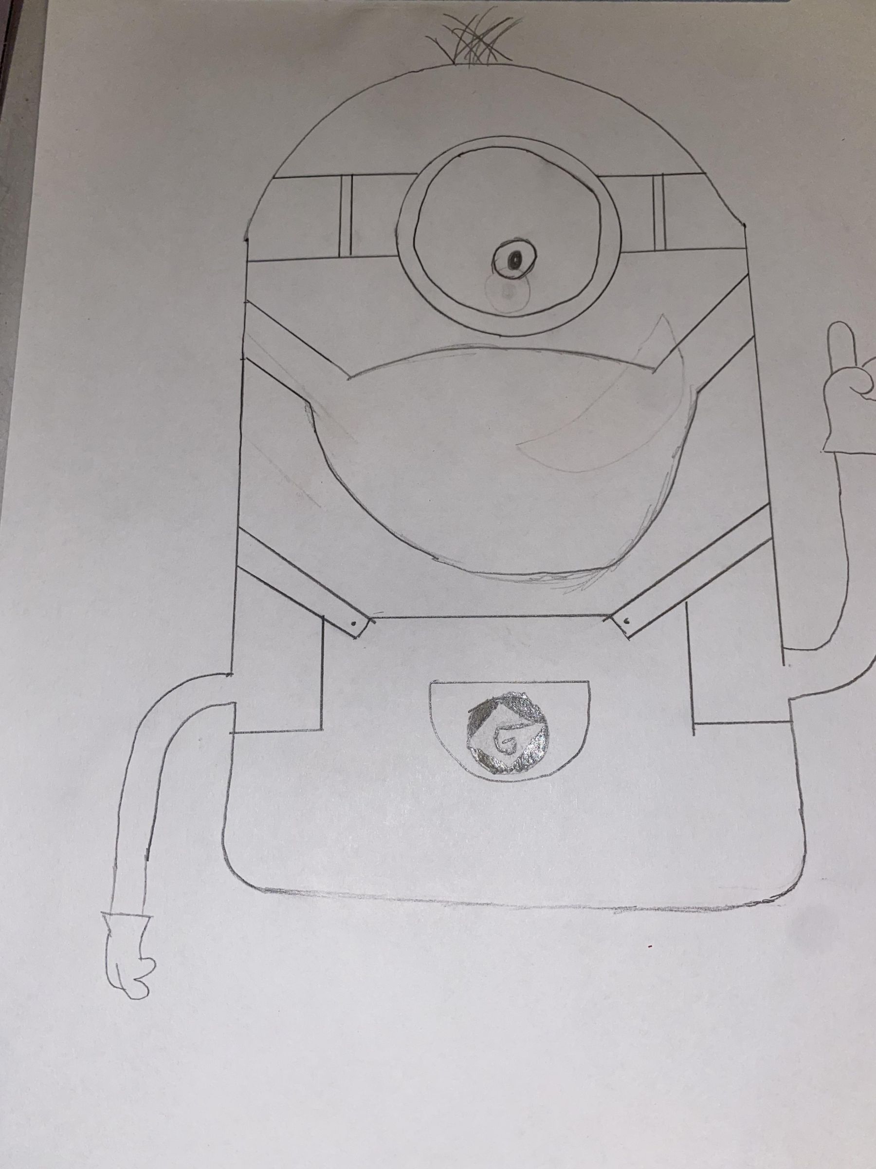 Minion Pencil Drawings