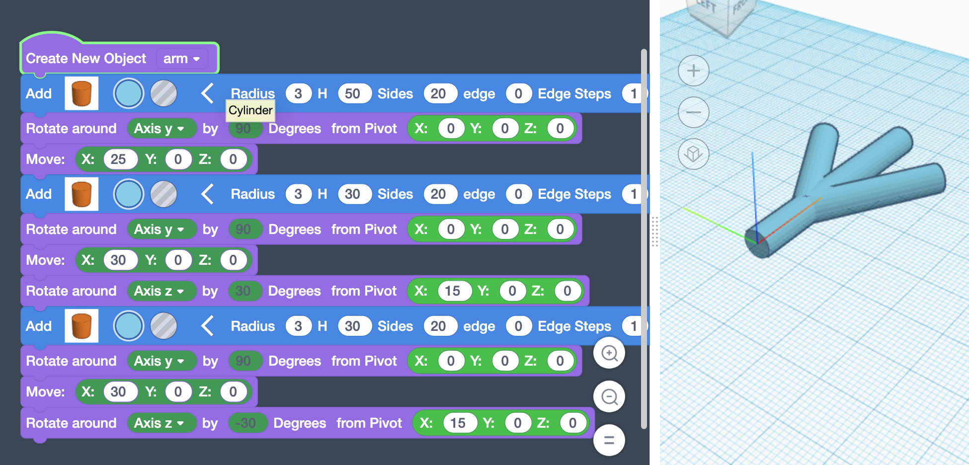 Tinkercad Coded Snowflake : 5 Steps (with Pictures) - Instructables