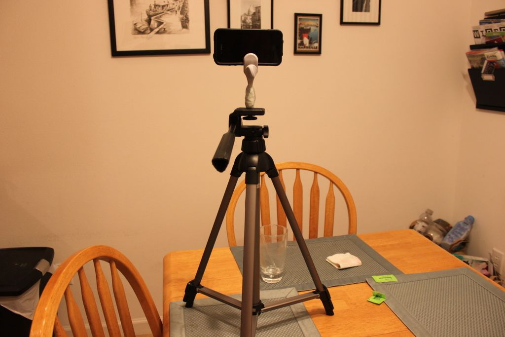 DIY IPhone Tripod Mount - Easy and Cheap! : 6 Steps - Instructables