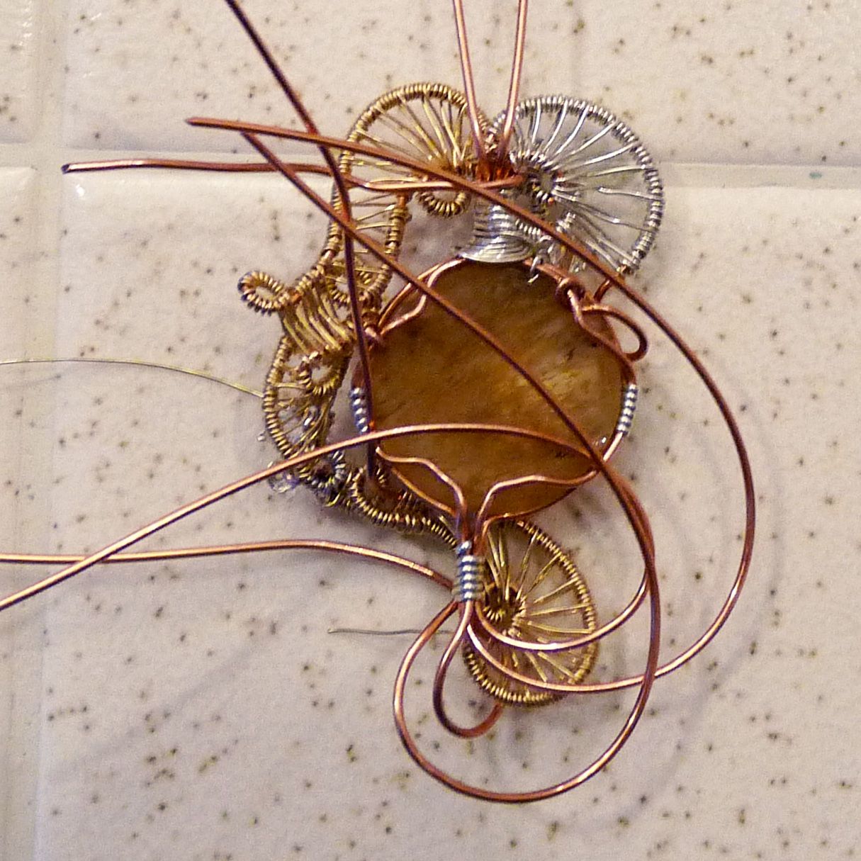 Amazing Wire Weave Pendant : 22 Steps (with Pictures) - Instructables