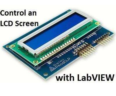 LCD Control With LabVIEW : 4 Steps - Instructables