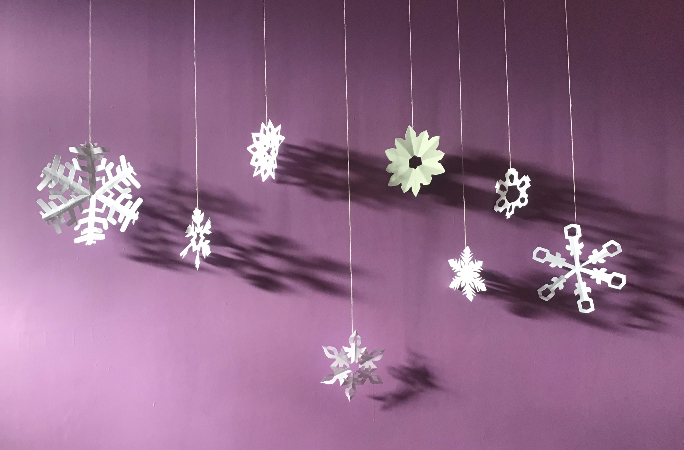 Decorative Paper Snowflakes (6 Pointed) : 8 Steps (with Pictures ...