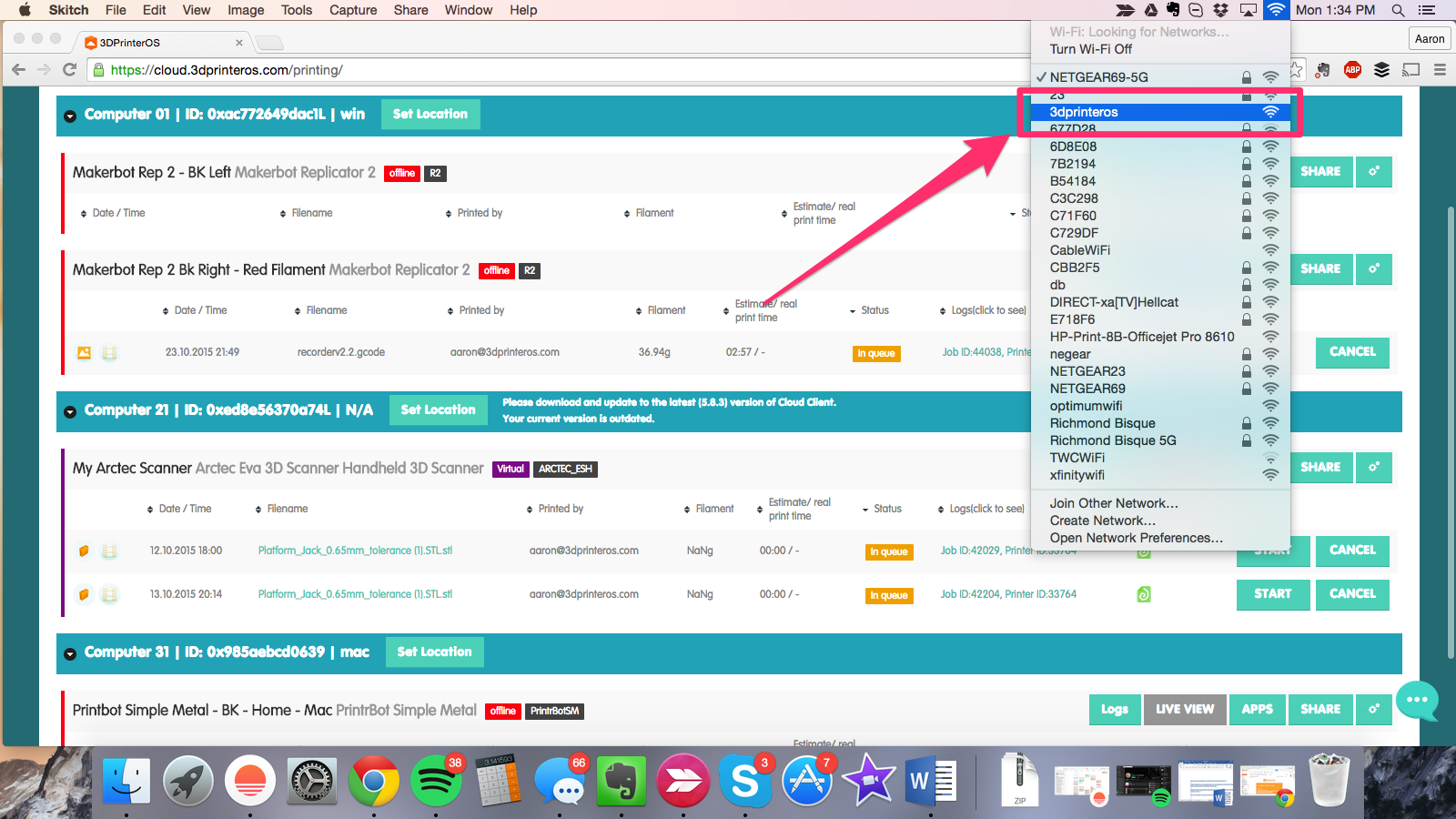 Raspberry Pi Wifi Walkthrough - 3DPrinterOS : 10 Steps - Instructables