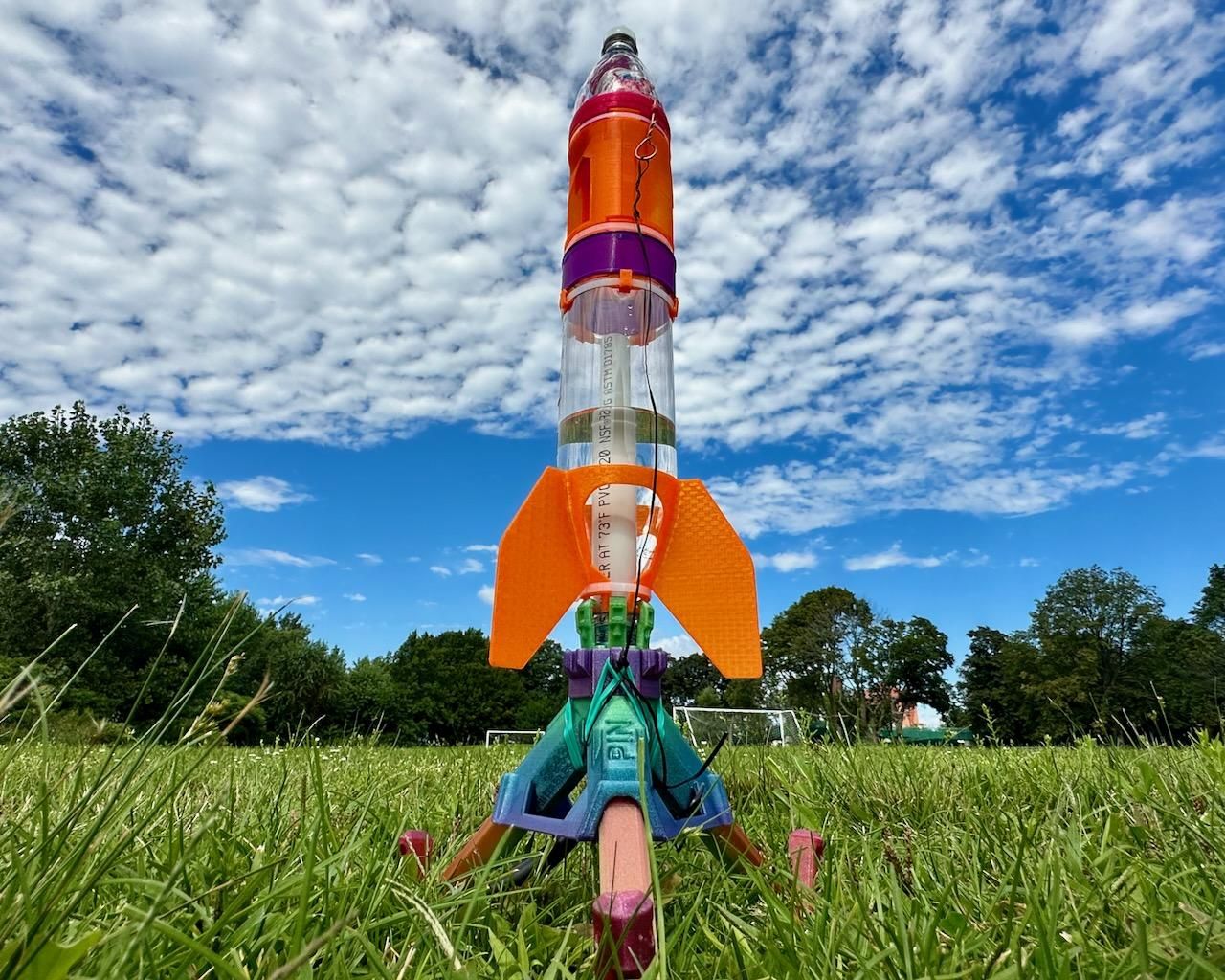 Simple 3D-Printed Water Rocket Launcher : 11 Steps (with Pictures ...